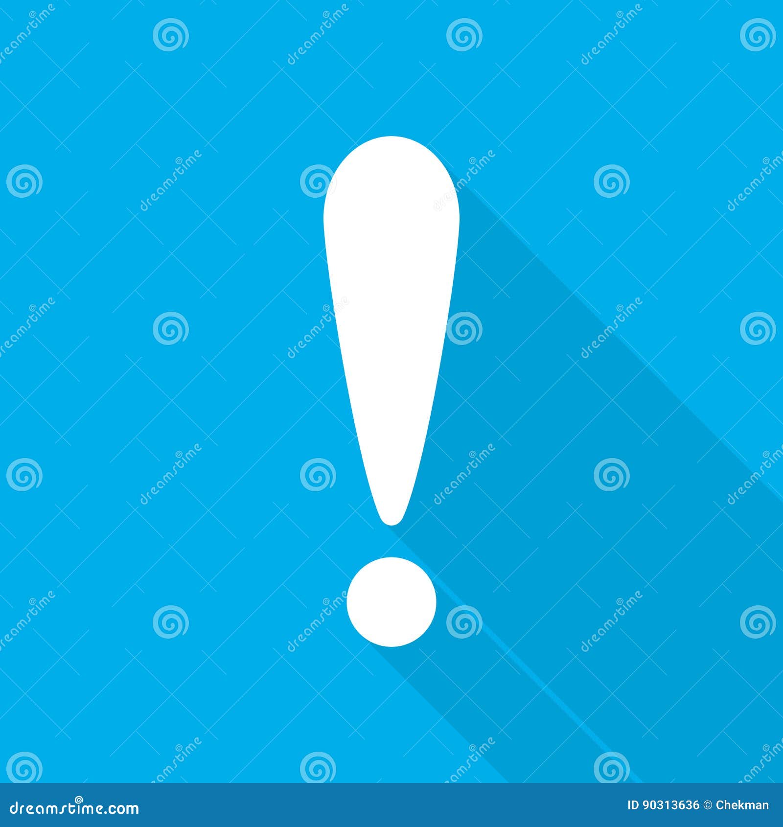 Exclamation Mark. Vector Illustration. Stock Illustration ...