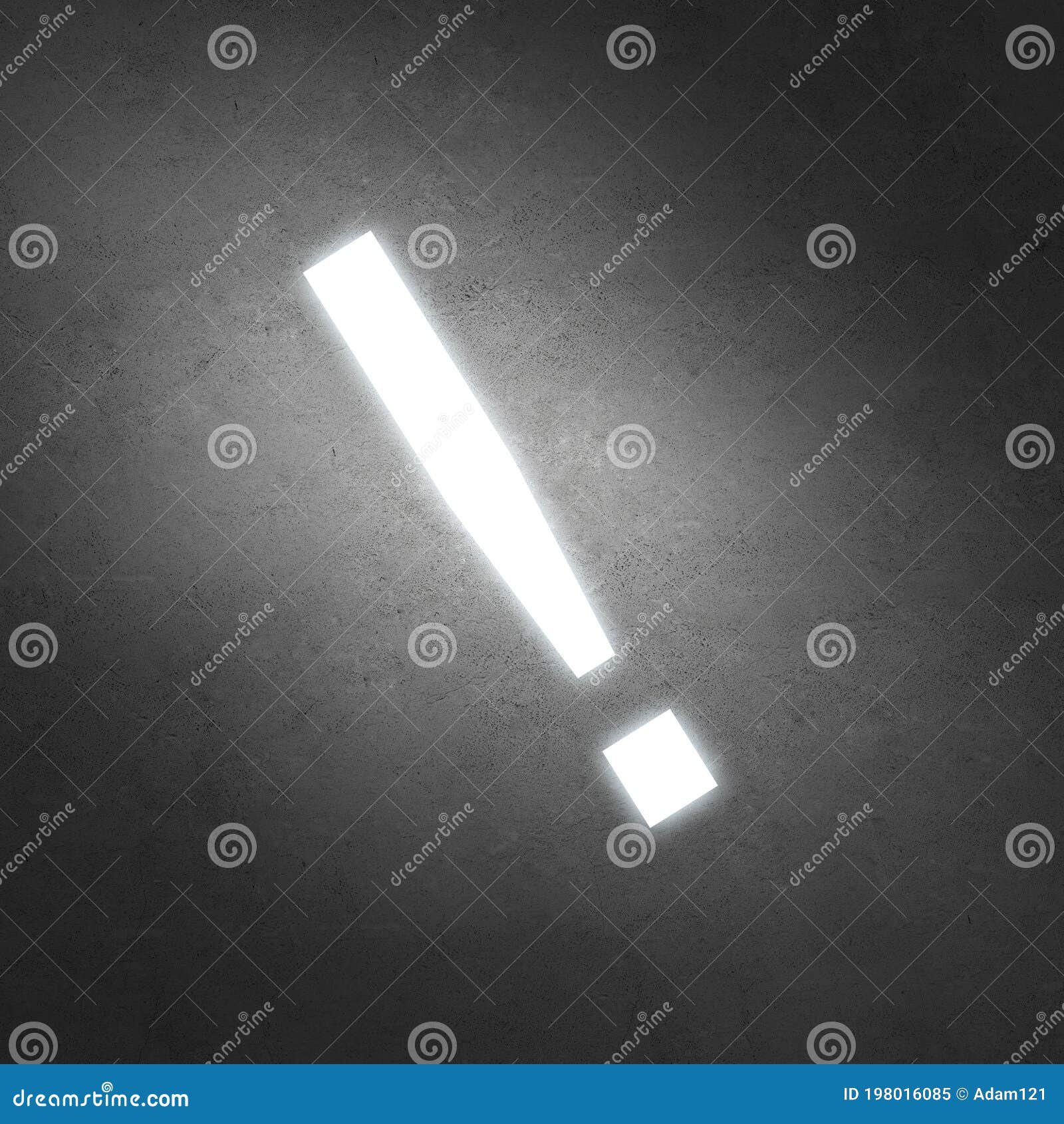 Exclamation mark on wall stock image. Image of stained - 198016085