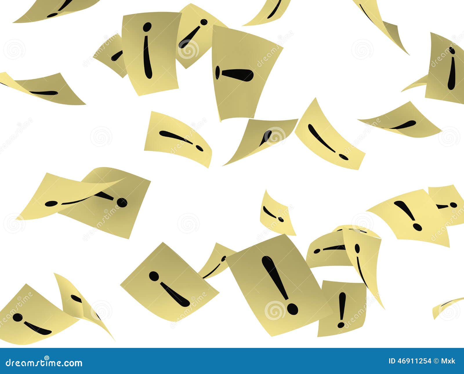 Exclamation mark stock illustration. Illustration of file - 46911254
