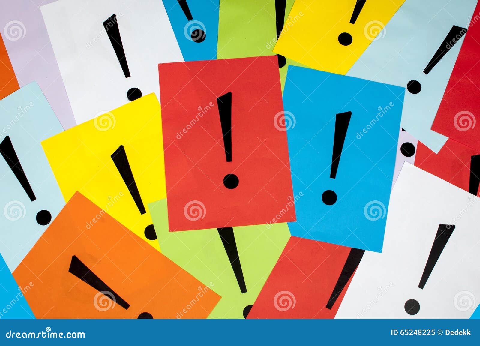 Exclamation marks stock image. Image of sign, group, dont - 65248225