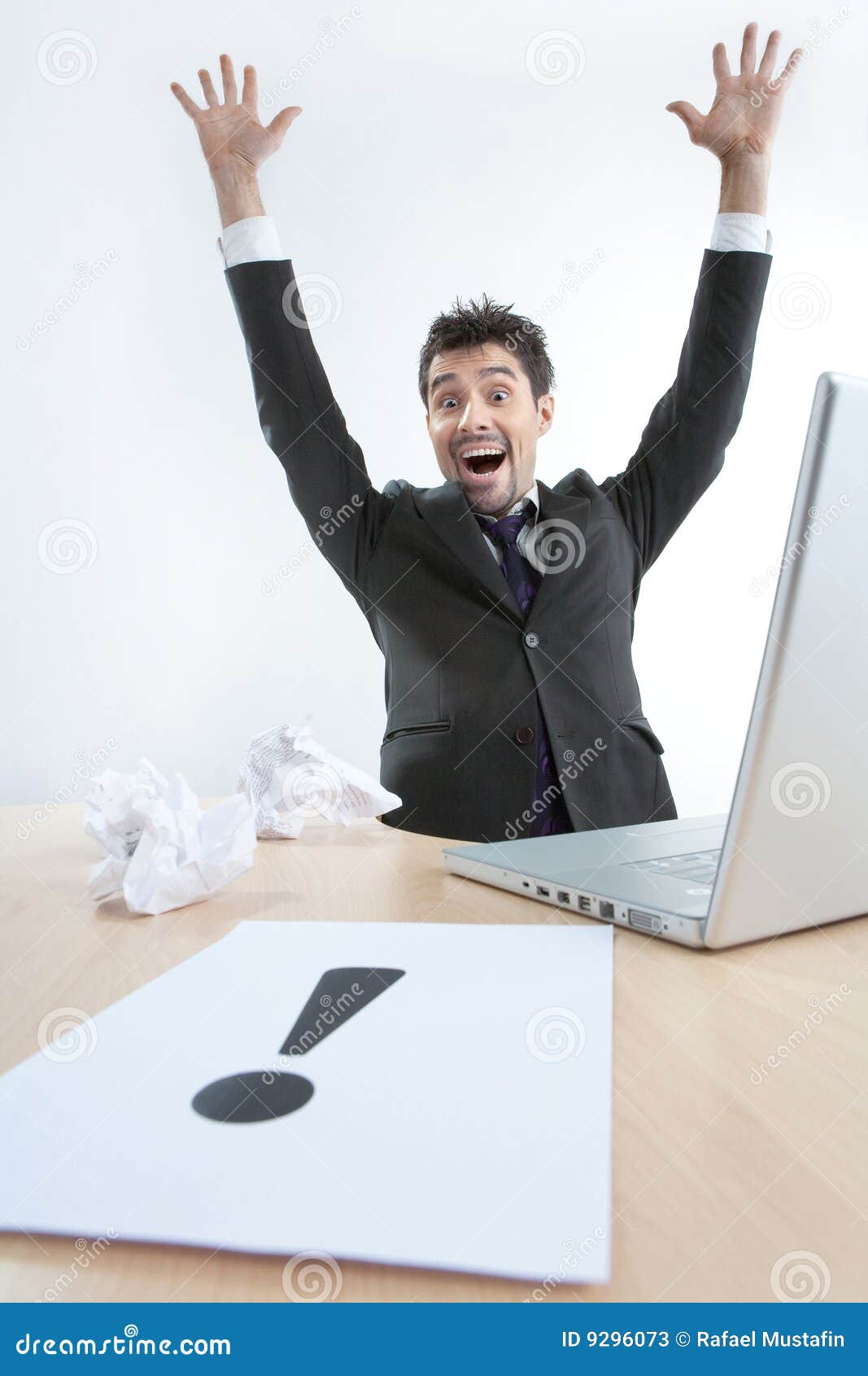 Exclamation point stock image. Image of exclamation, adding - 9296073