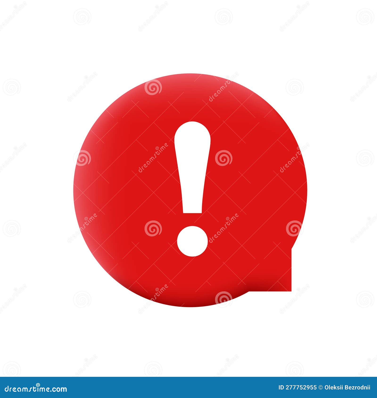 Exclamation Point Icon Attention Alert Stock Vector - Illustration of ...