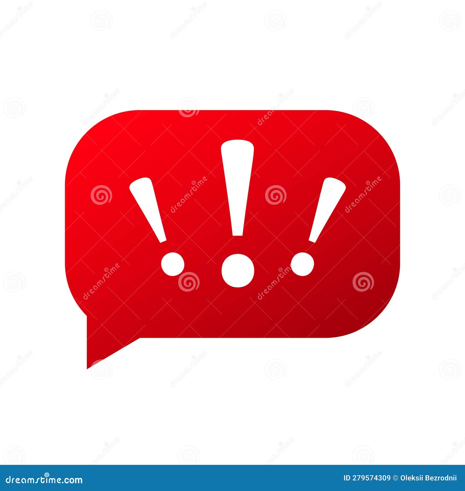 Exclamation Point Icon Attention Alert Sign Stock Illustration ...