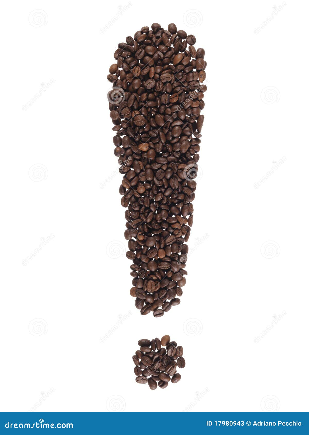 Exclamation Point Made Of Leaves & Flowers Stock Image | CartoonDealer ...