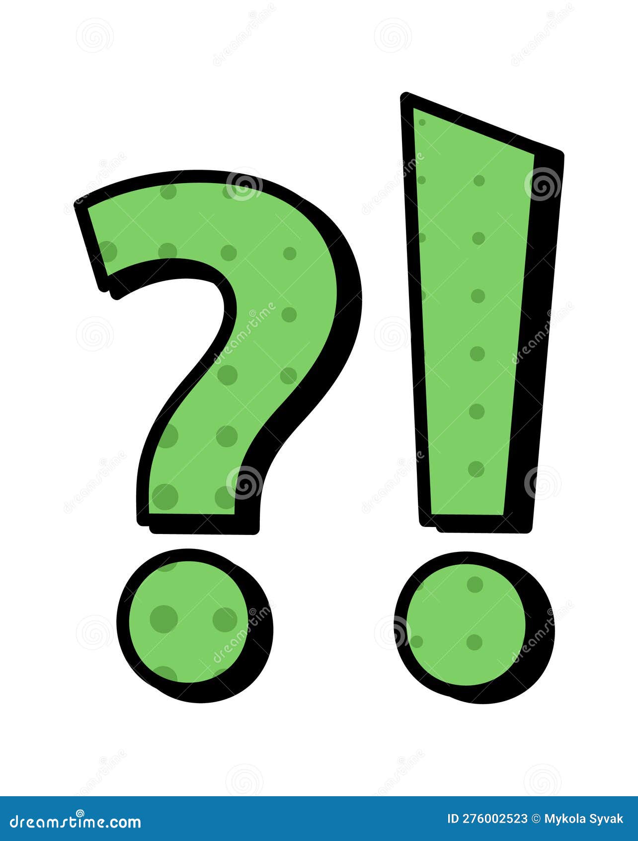 Exclamation Point and Question Mark Stock Vector - Illustration of ...