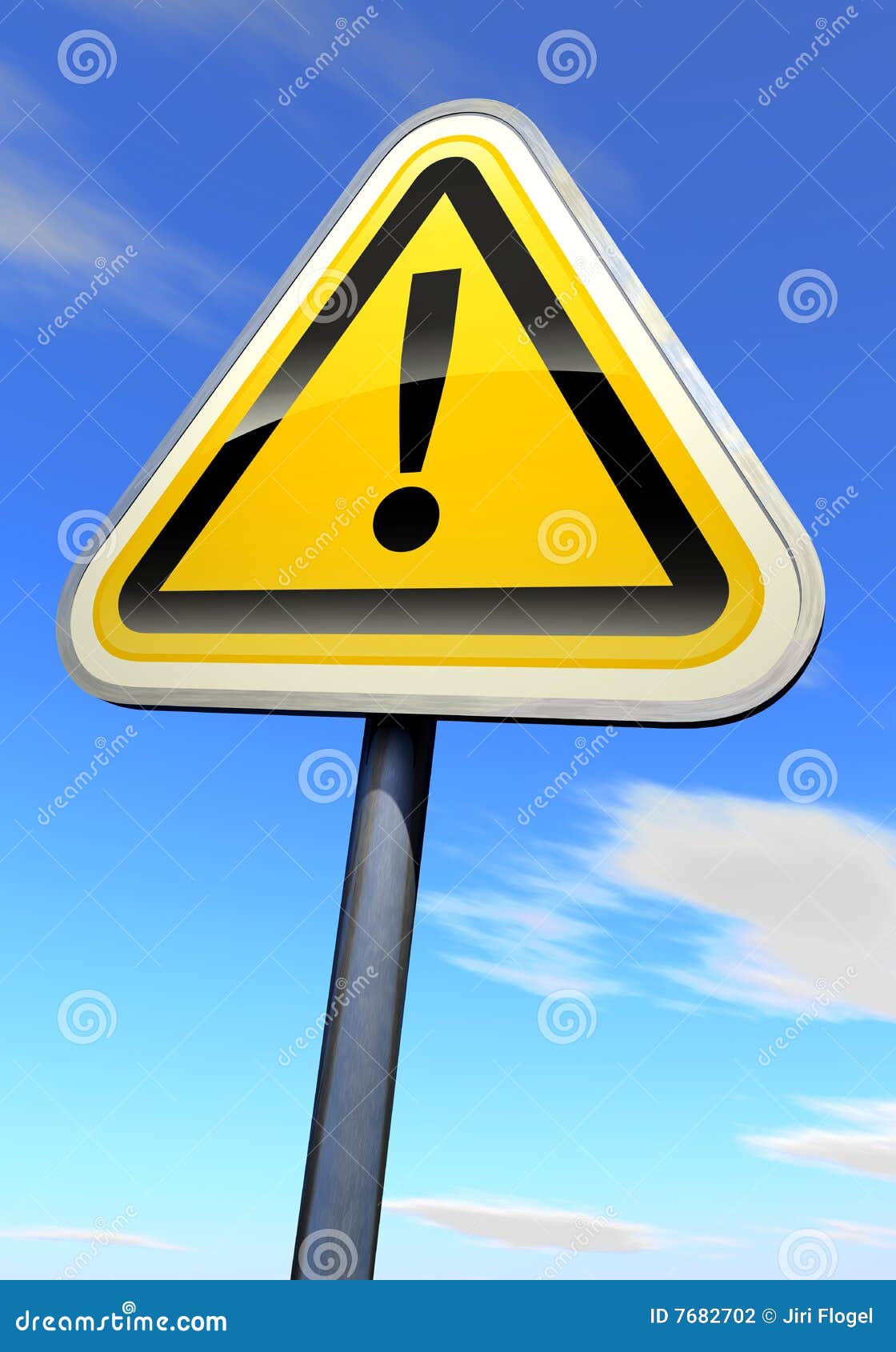 Exclamation Point Sign Stock Photography | CartoonDealer.com #7682702