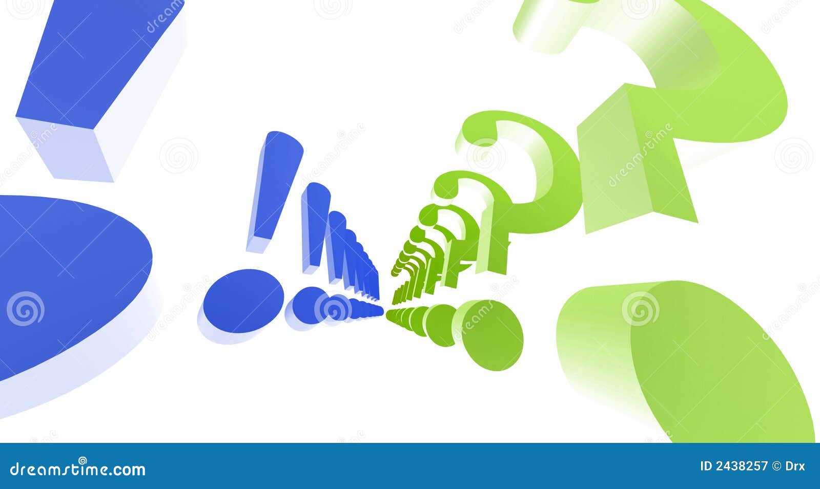 Exclamation and Question Marks Stock Illustration - Illustration of ...