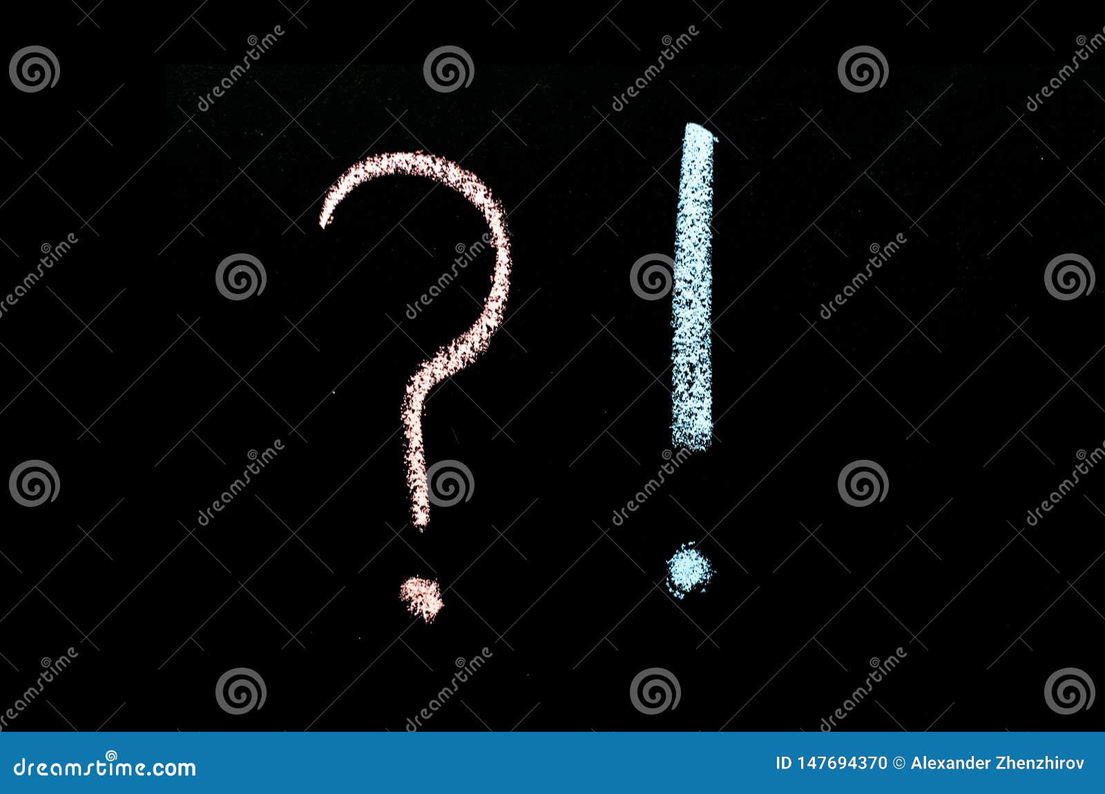 Exclamation And Question Mark Stock Image | CartoonDealer.com #41159971