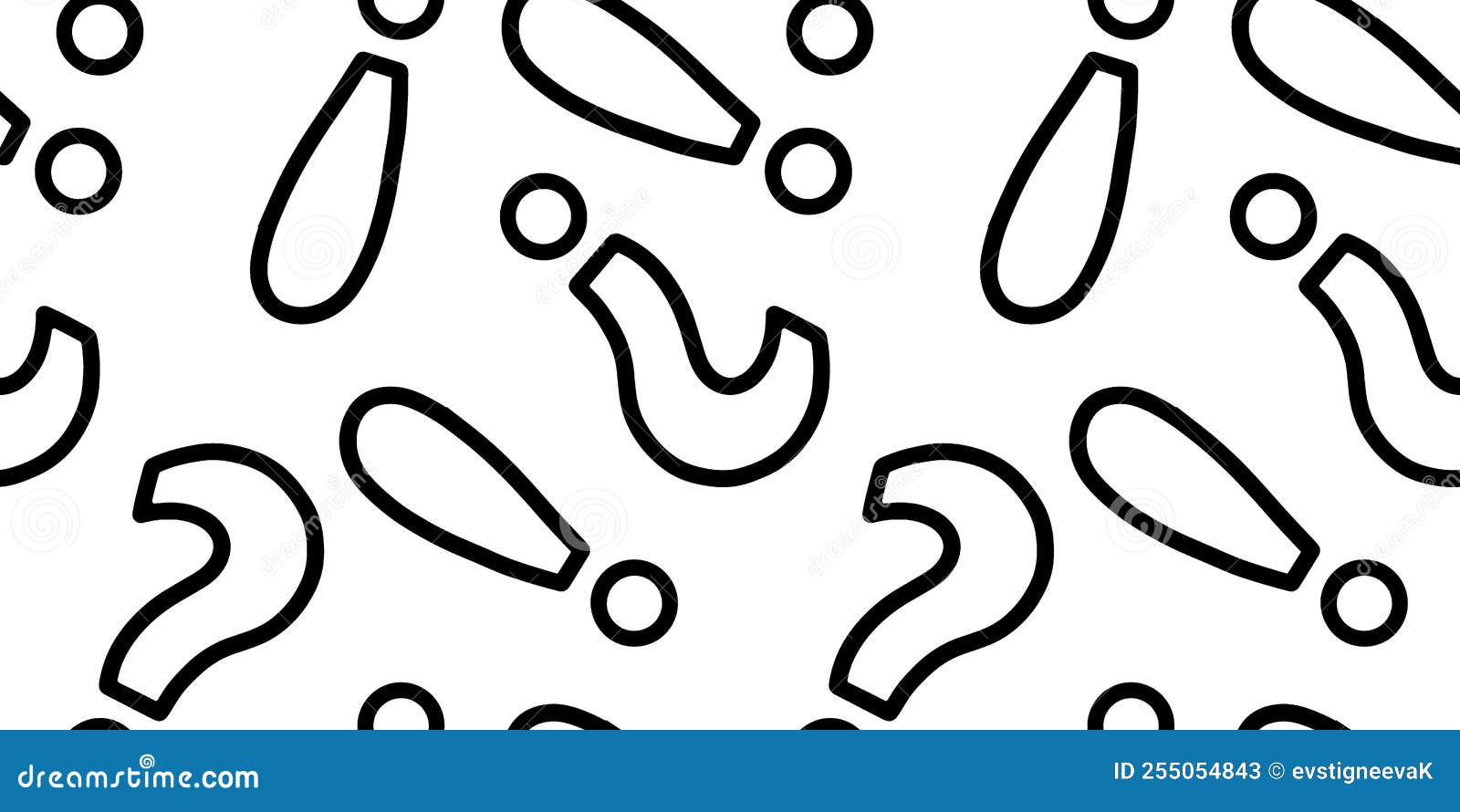 Exclamation and Question Marks, Punctuation Marks, Amazement, Vector ...