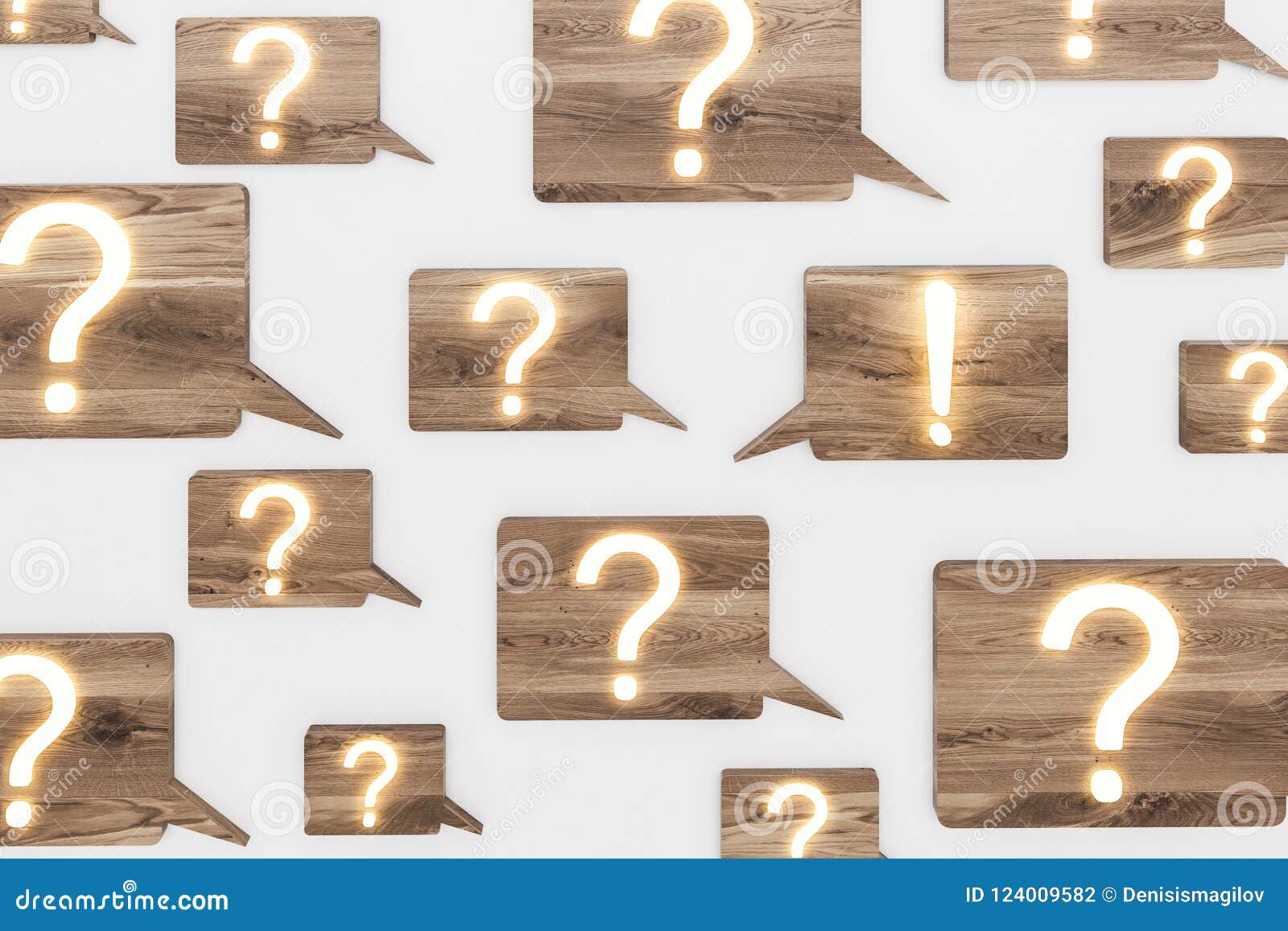 Exclamation and Question Marks on Speech Bubbles Stock Illustration ... Exclamation and Question Marks on Speech Bubbles Stock Illustration ...