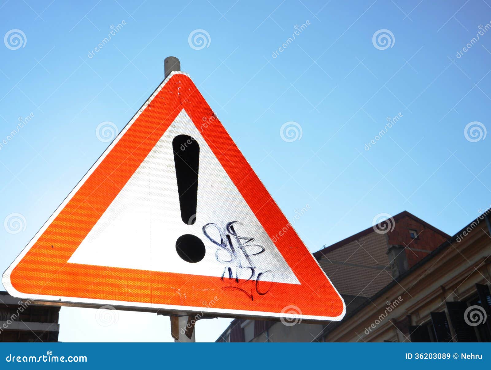 Exclamation sign stock image. Image of eexclamation, site - 36203089