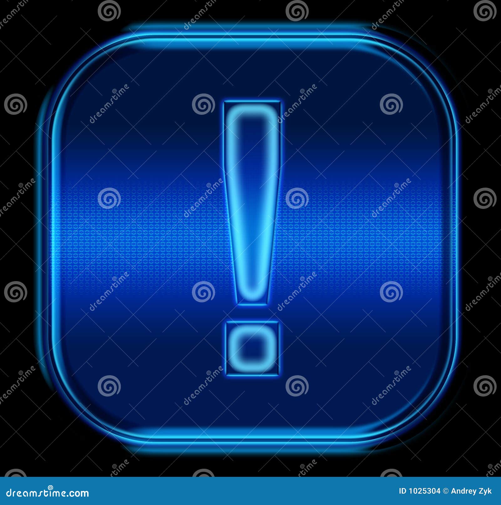 Exclamation symbol blue stock photo. Image of exclamation - 1025304