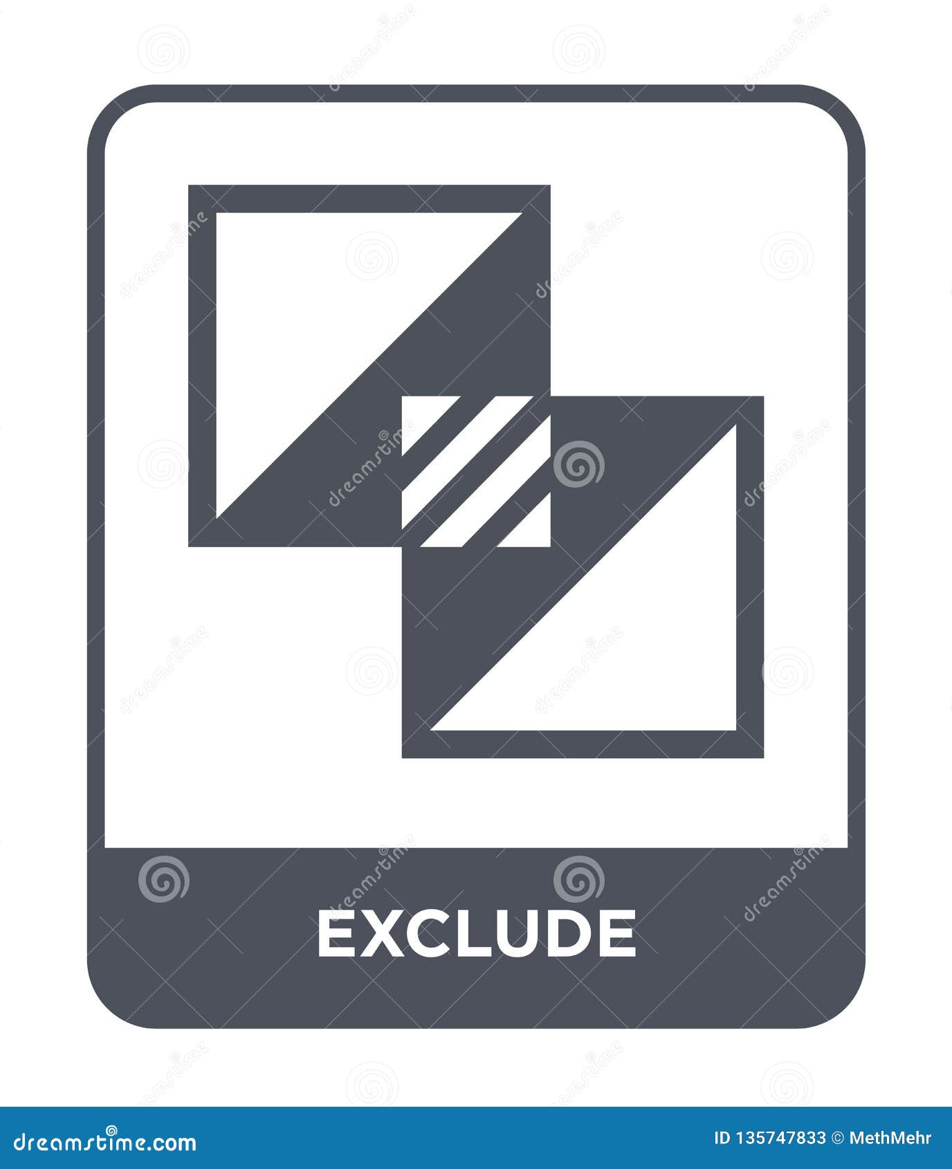 Exclude Stock Illustrations – 494 Exclude Stock Illustrations, Vectors ...