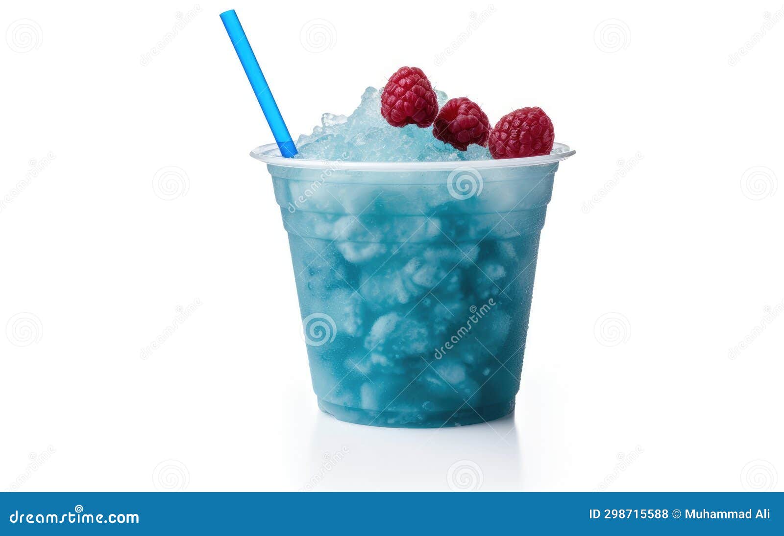 Exclusive Blue Slush on White Background Stock Photo - Image of ...