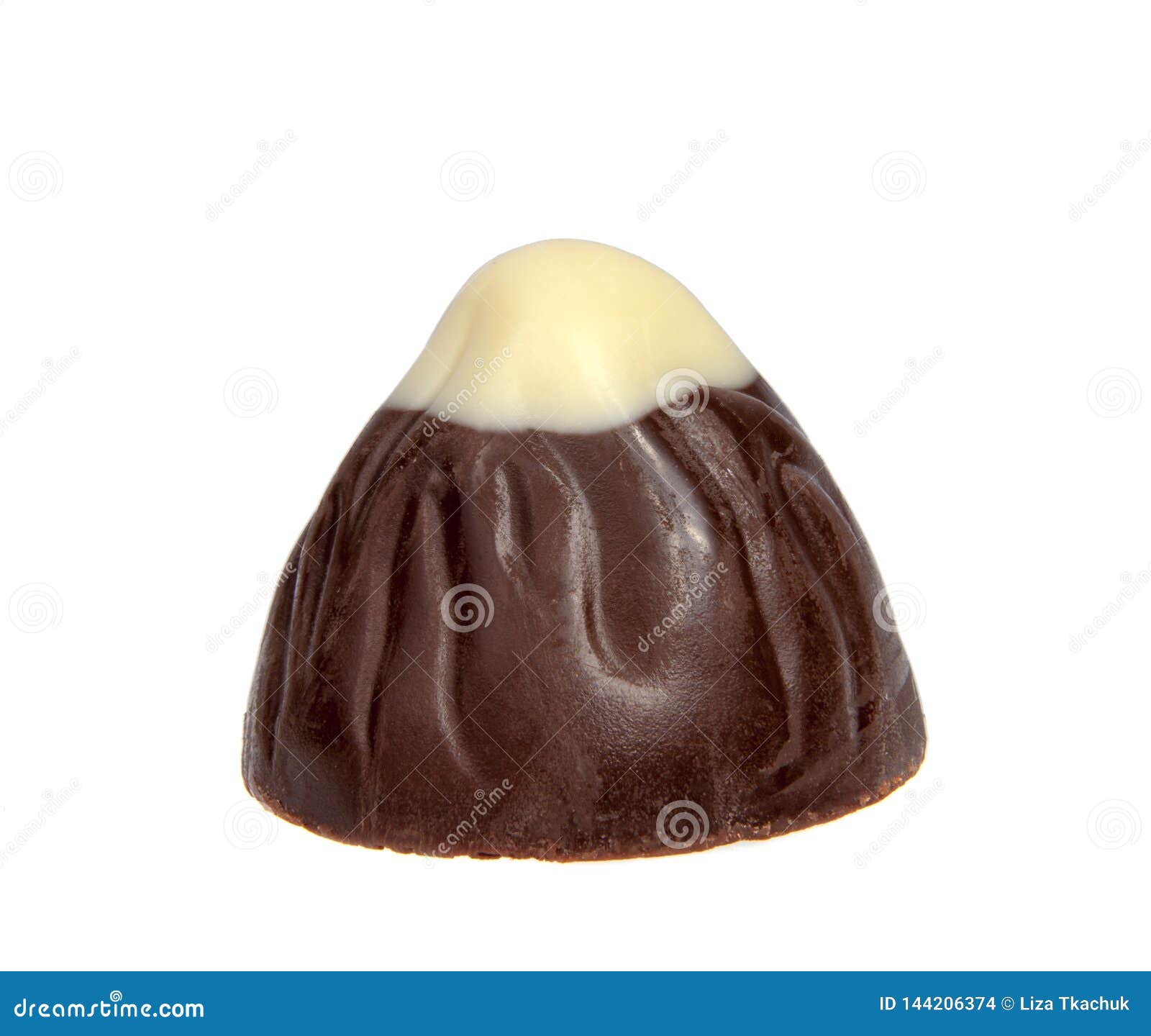 Exclusive Chocolate Sweets Isolated on the White Stock Photo - Image of ...