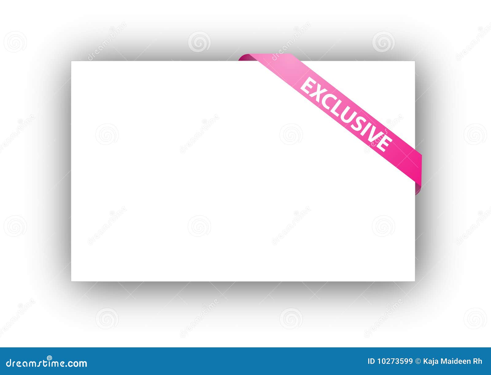 Corner Exclusive Ribbon Stock Illustrations – 640 Corner Exclusive ...
