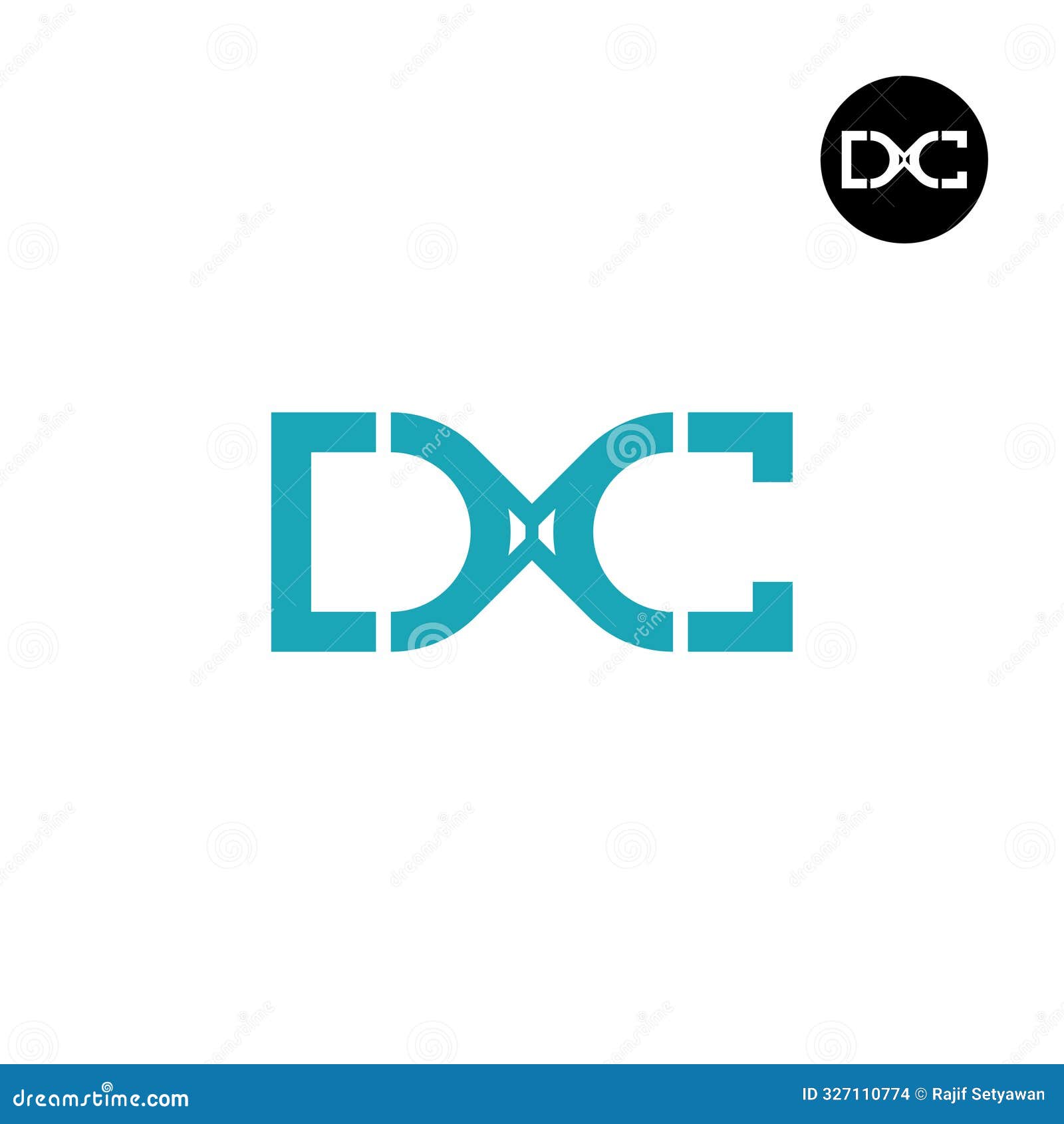 DXC Logo Letter Monogram Design Stock Vector - Illustration of ...
