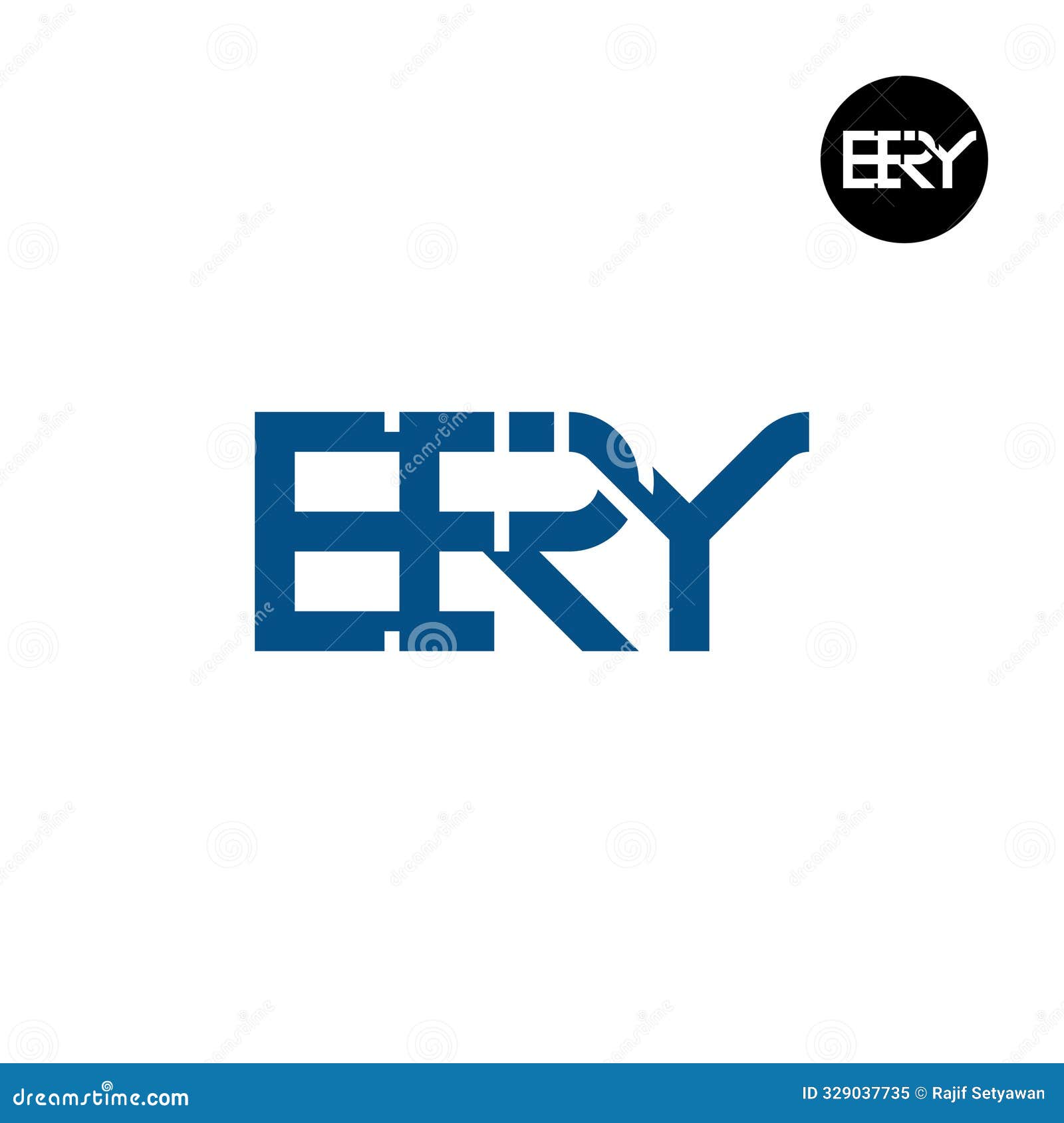 ERY Logo Letter Monogram Design Stock Vector - Illustration of letter ...