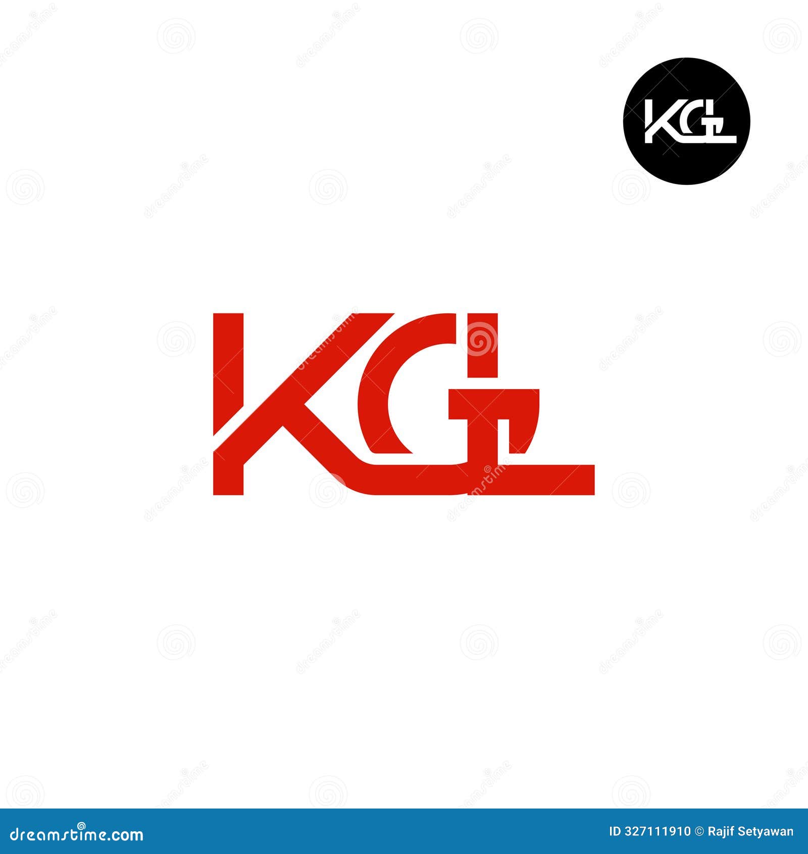 KGL Logo Letter Monogram Design Stock Vector - Illustration of logo ...