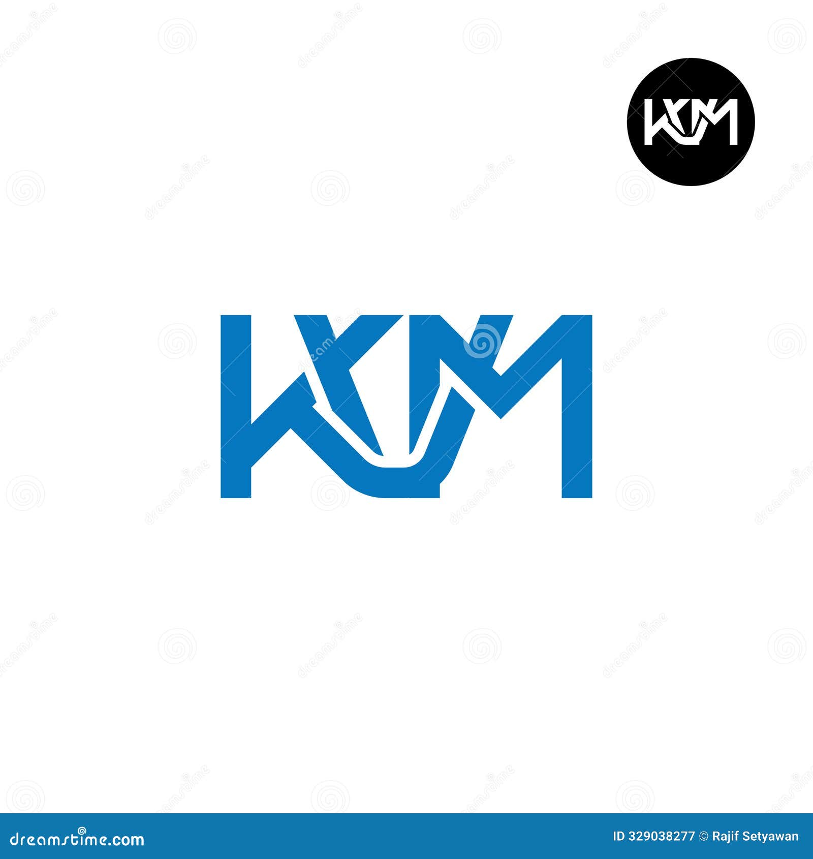 KVM Logo Letter Monogram Design Stock Vector - Illustration of ...
