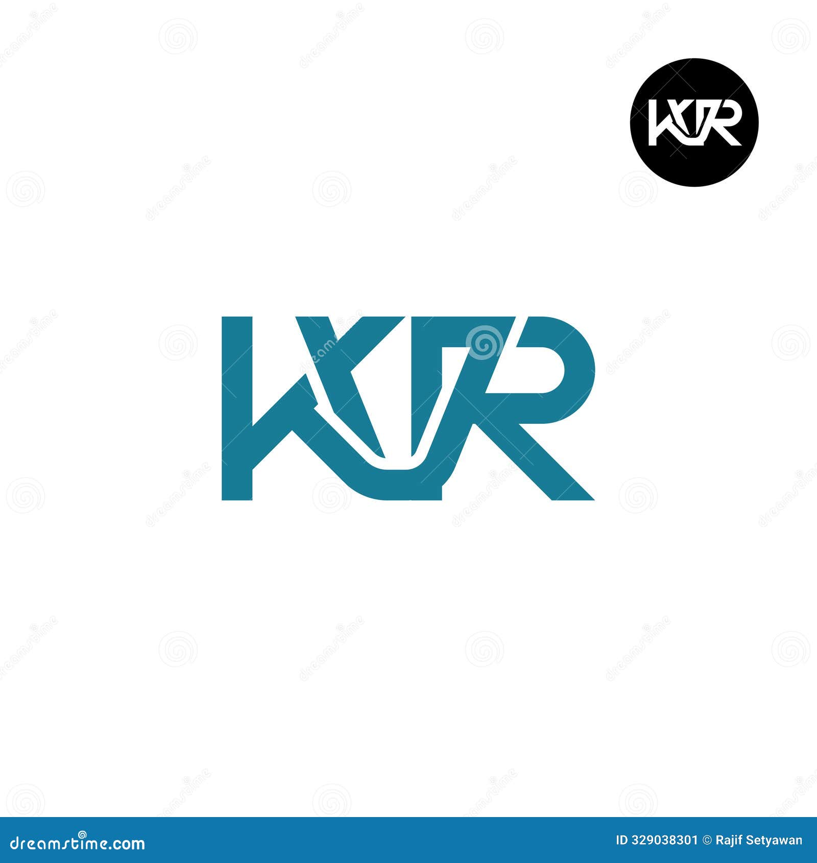 KVR Logo Letter Monogram Design Stock Vector - Illustration of ...