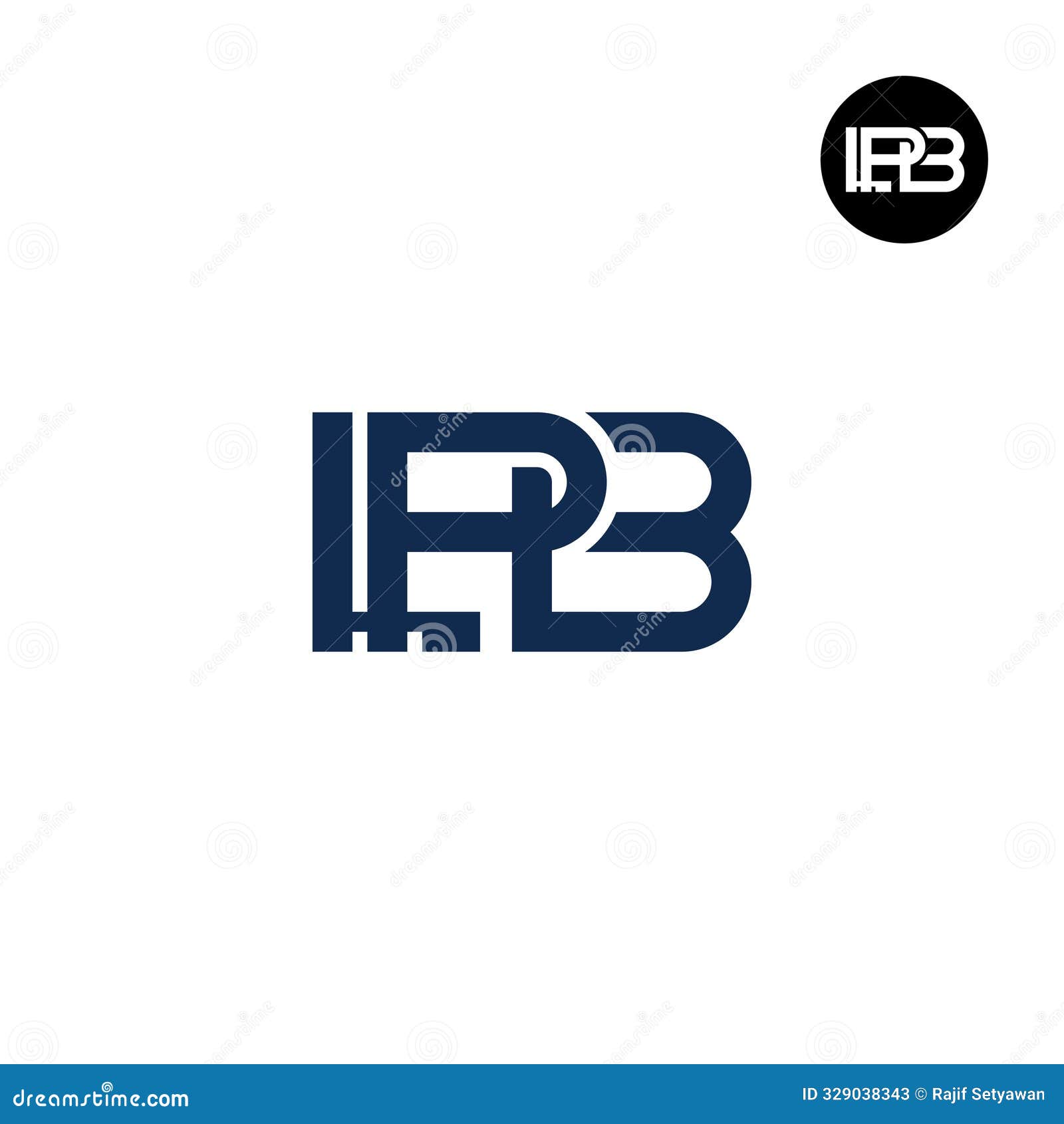 LPB Logo Letter Monogram Design Stock Vector - Illustration of ...