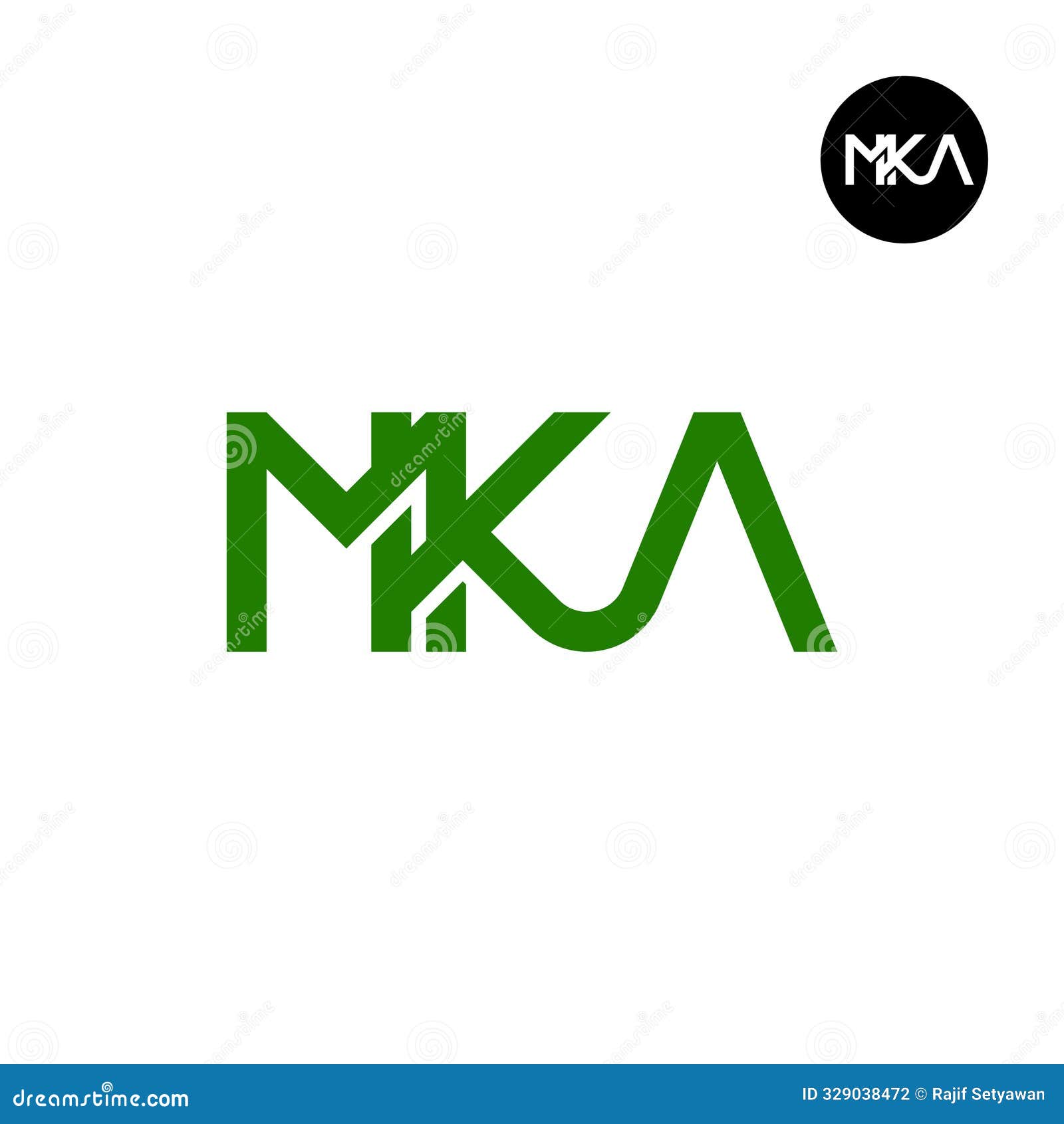 MKA Logo Letter Monogram Design Stock Vector - Illustration of ...