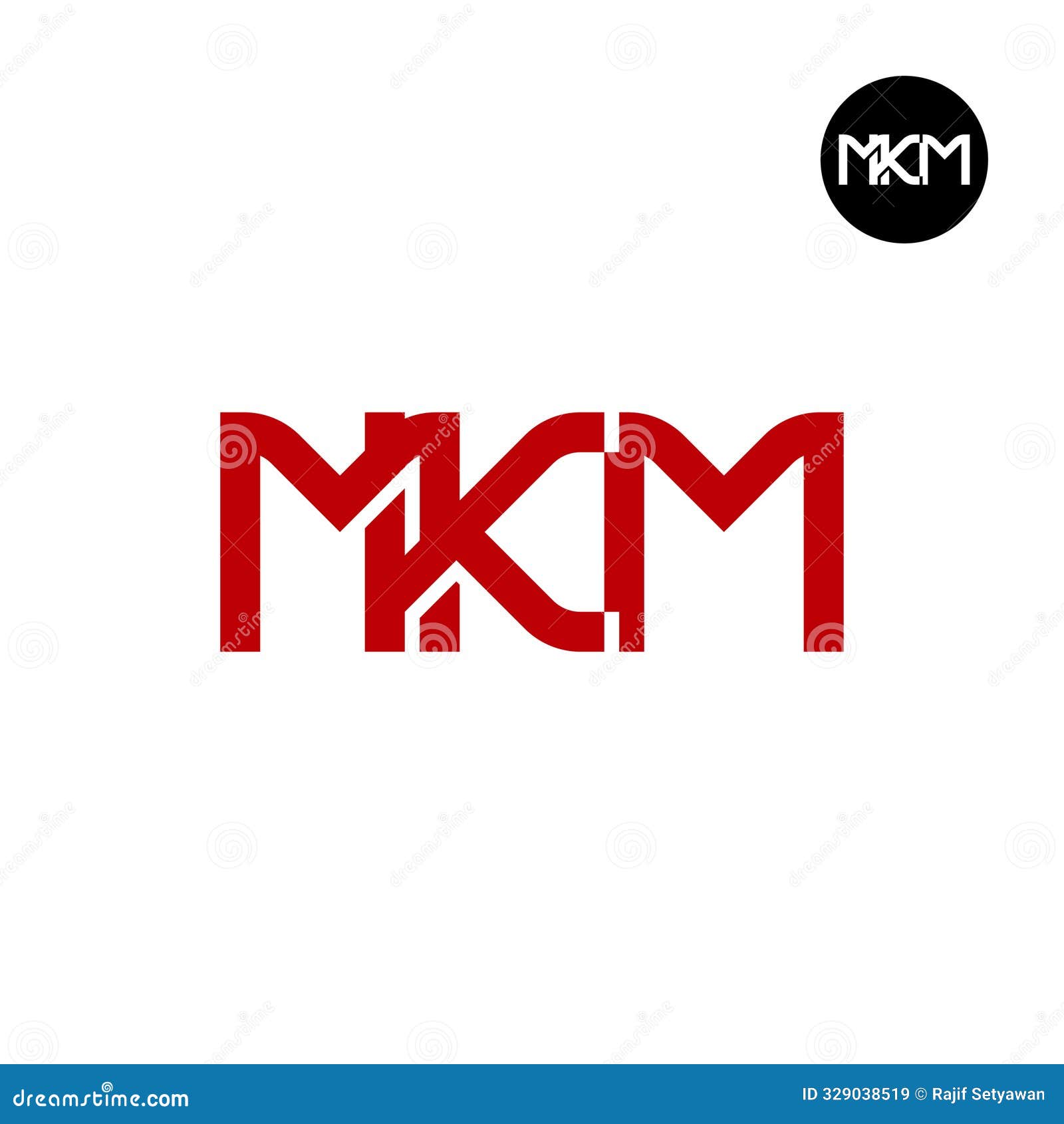 MKM Logo Letter Monogram Design Stock Vector - Illustration of ...