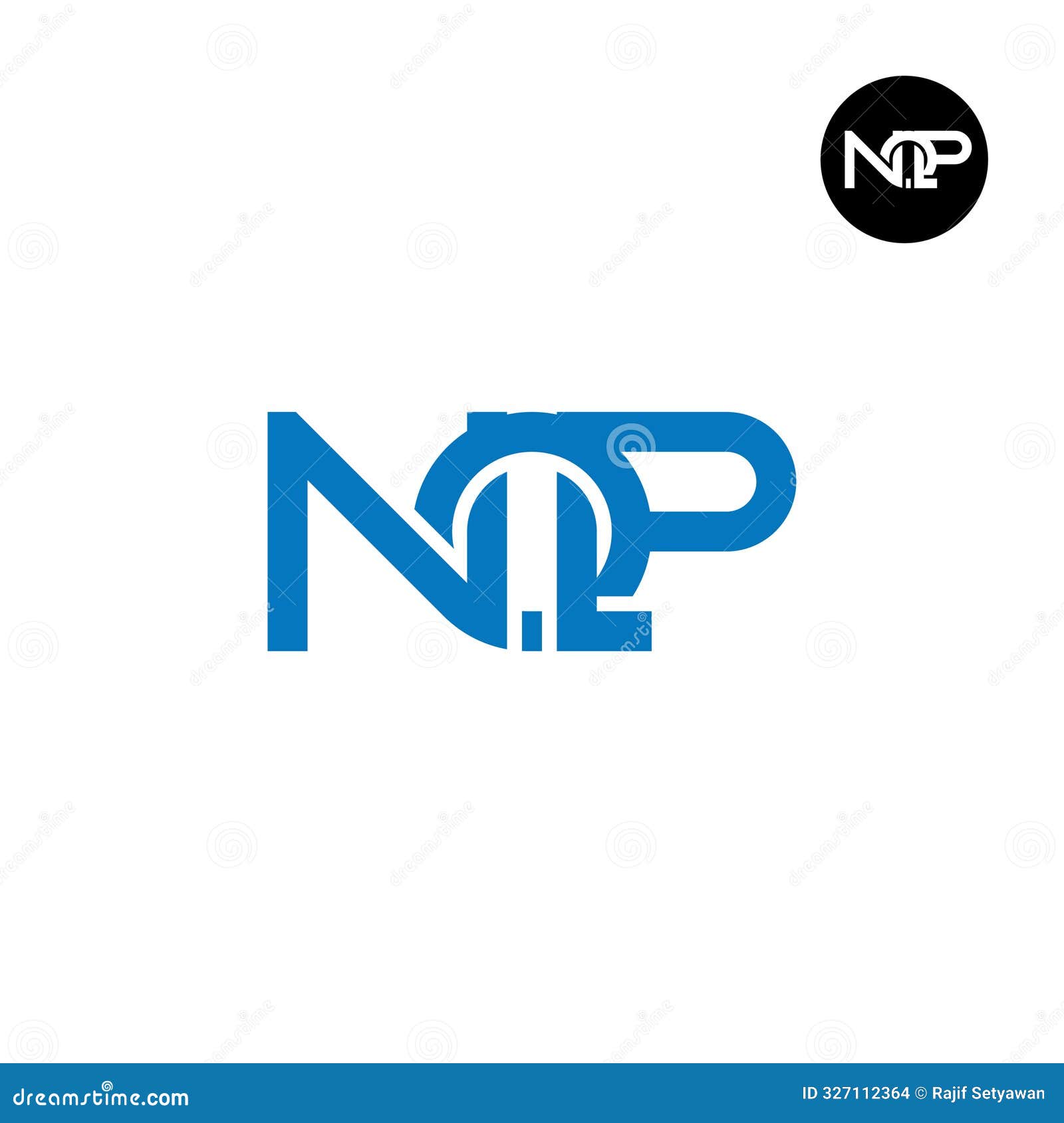 NQP Logo Letter Monogram Design Stock Vector - Illustration of logo ...