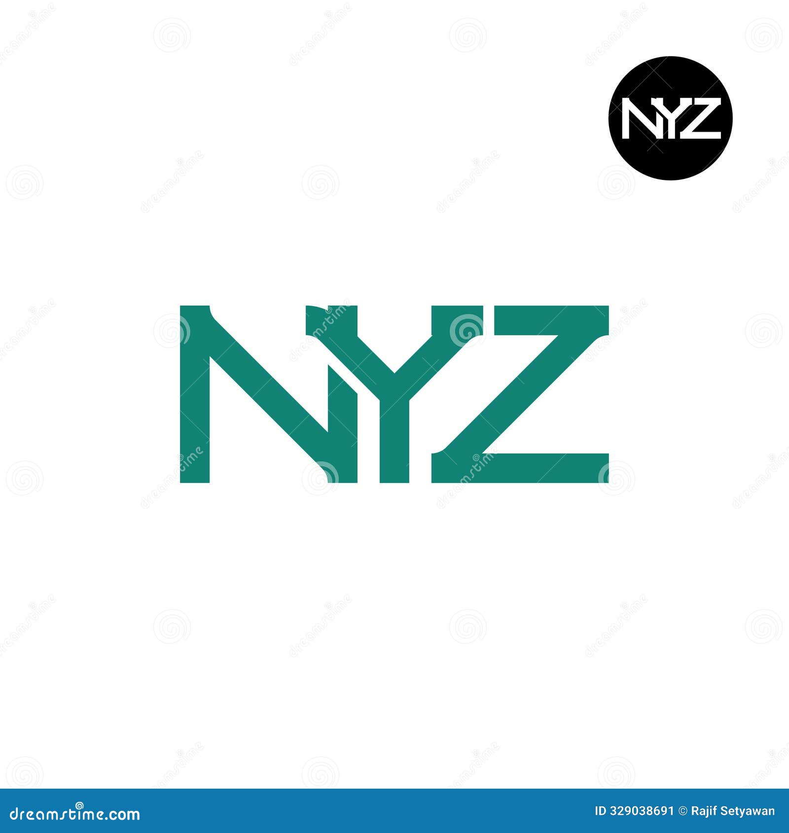 NYZ Logo Letter Monogram Design Stock Vector - Illustration of logos ...