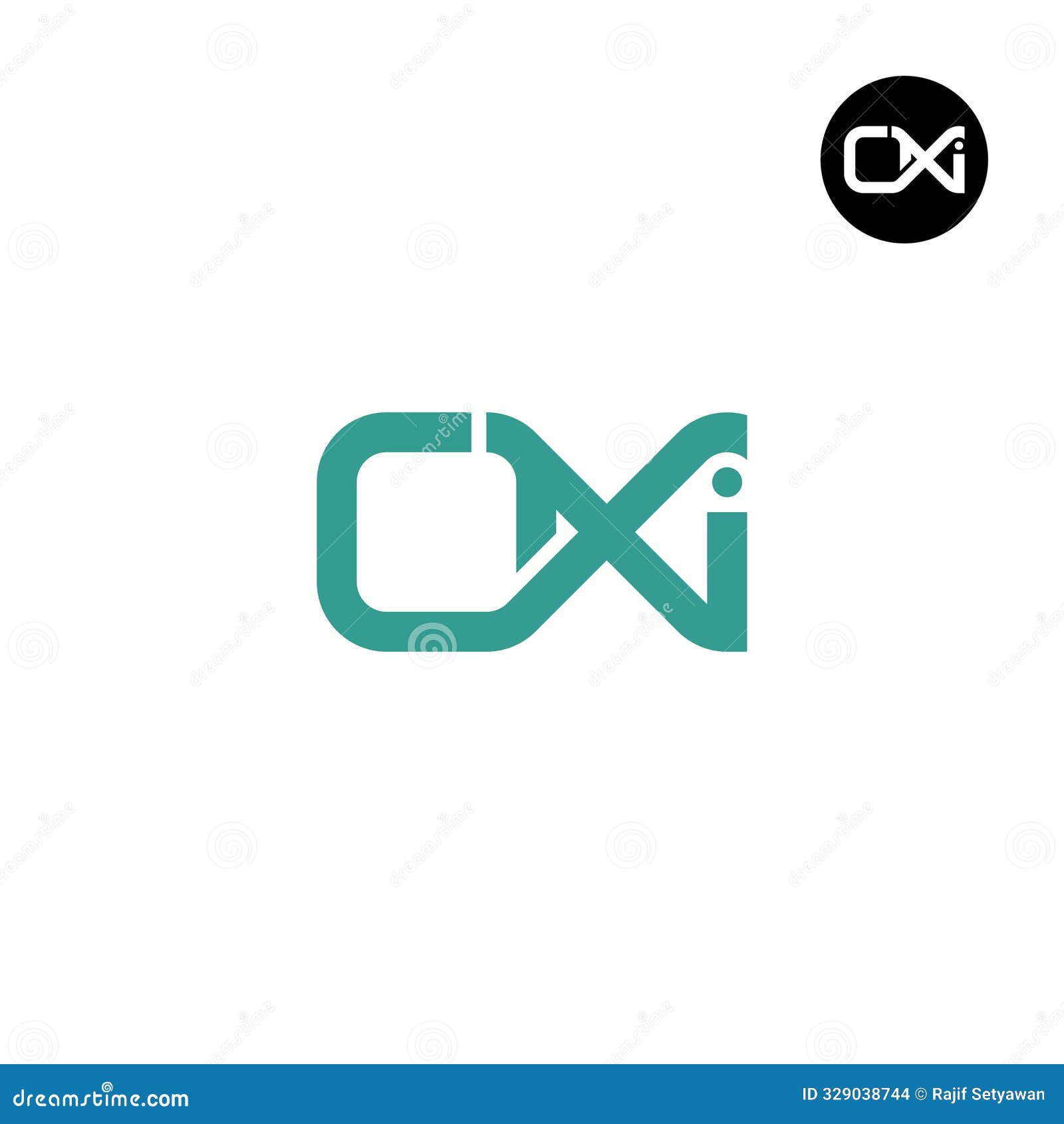OXI Logo Letter Monogram Design Stock Vector - Illustration of letter ...