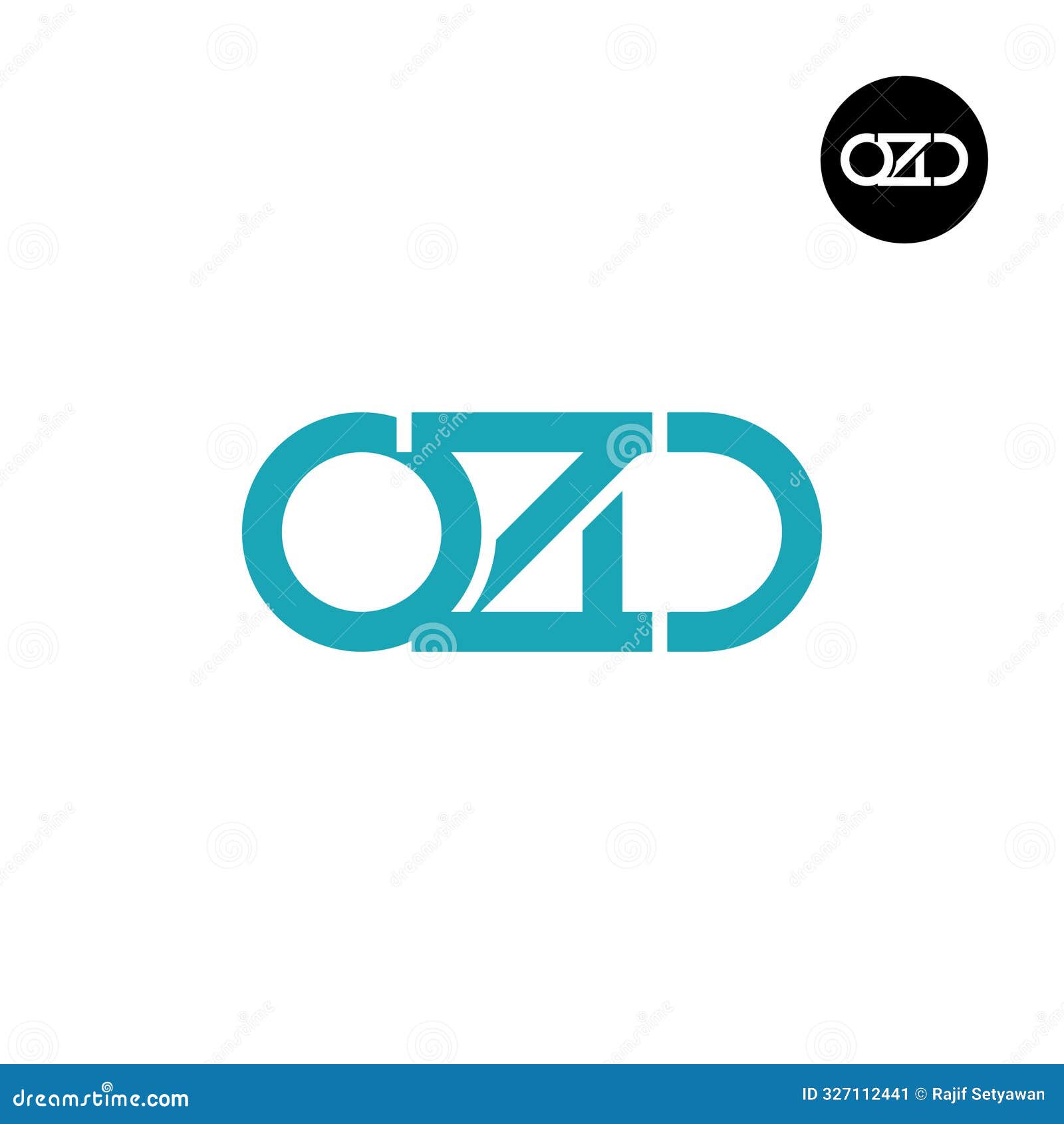OZD Logo Letter Monogram Design Stock Vector - Illustration of logotype ...