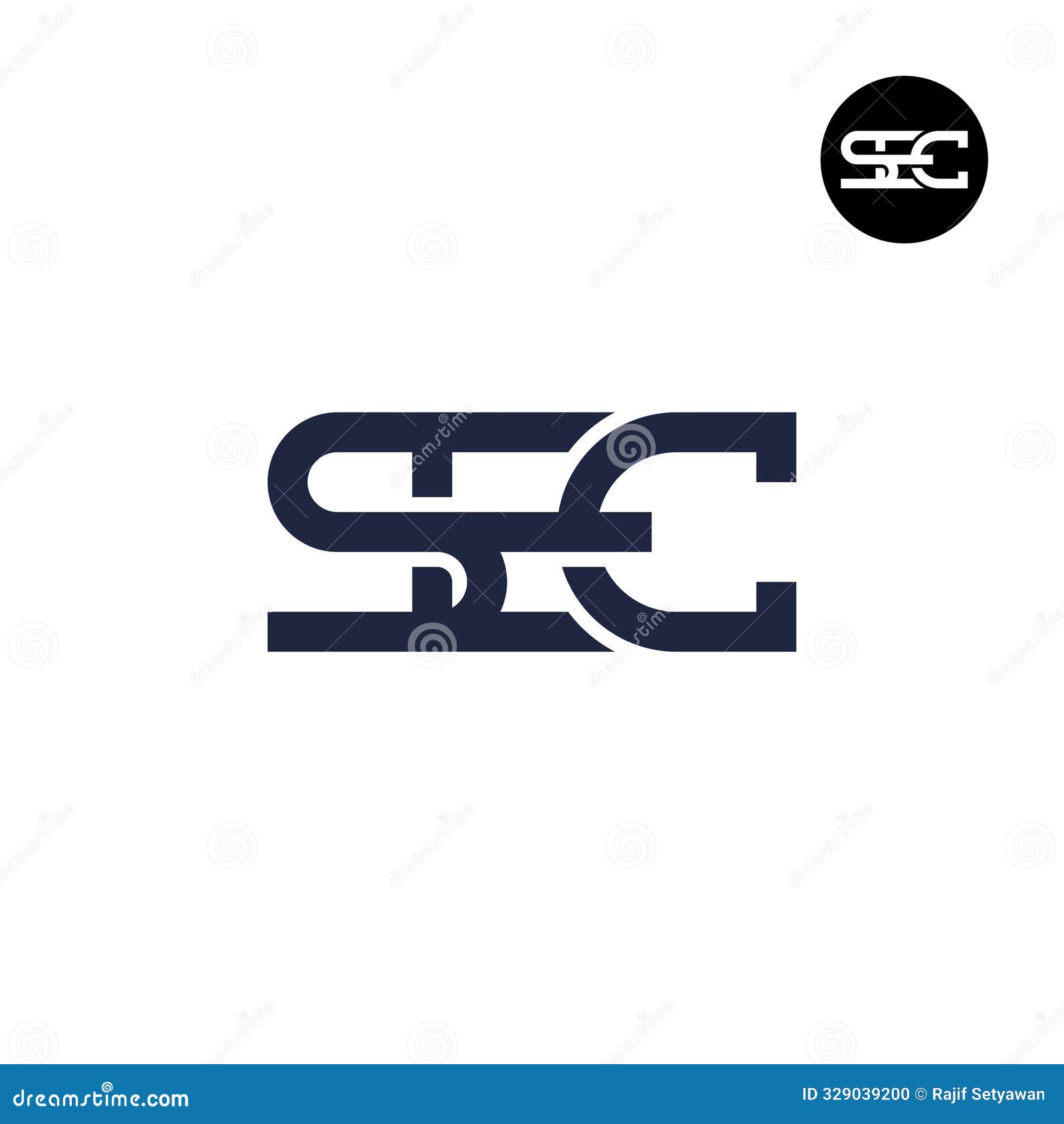 SEC Logo Letter Monogram Design Stock Vector - Illustration of ...