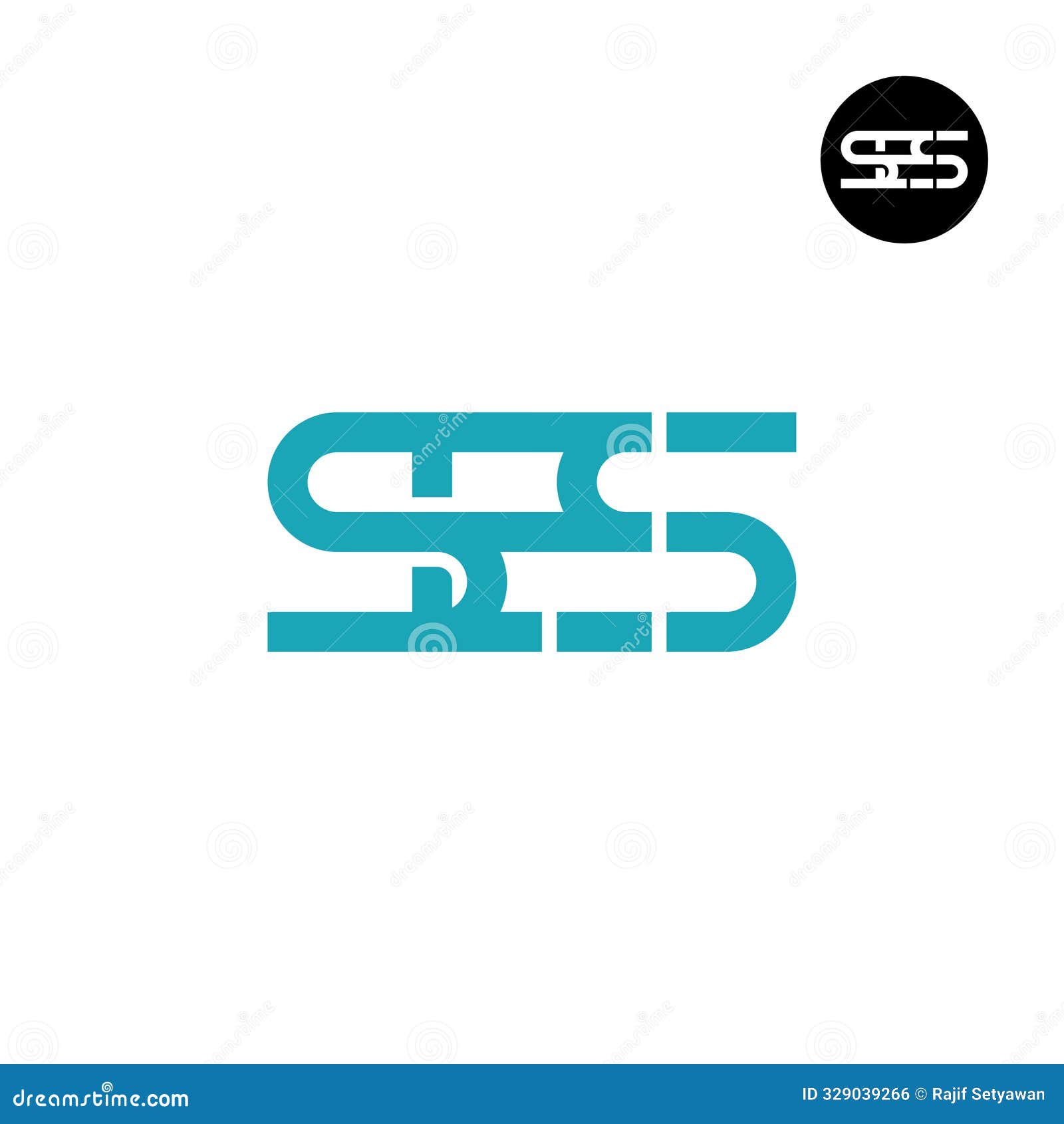 SES Logo Letter Monogram Design Vector Illustration | CartoonDealer.com ...
