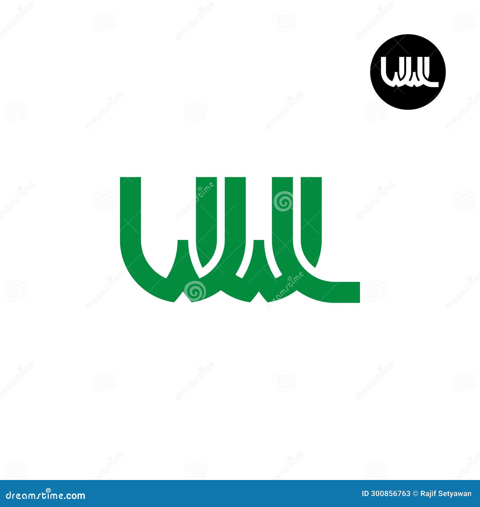 Letter WWL Monogram Logo Design Stock Vector - Illustration of company ...