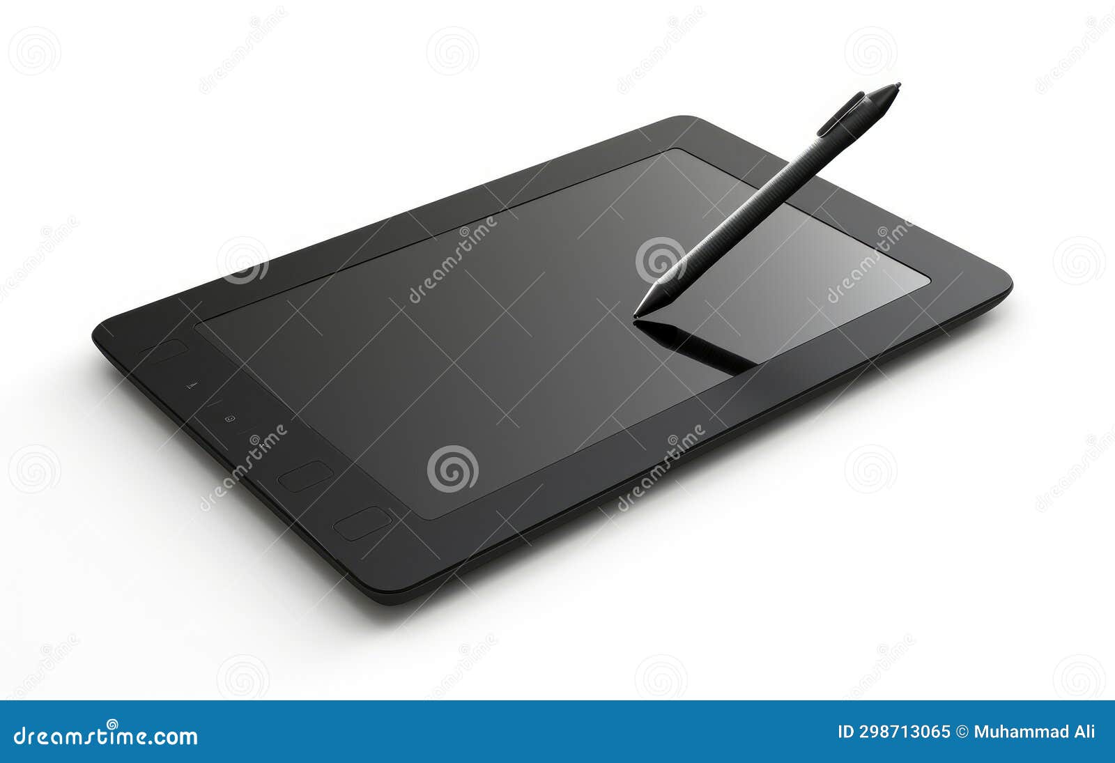 Exclusive Pen Tablet Inspiration on White Background Stock Illustration ...