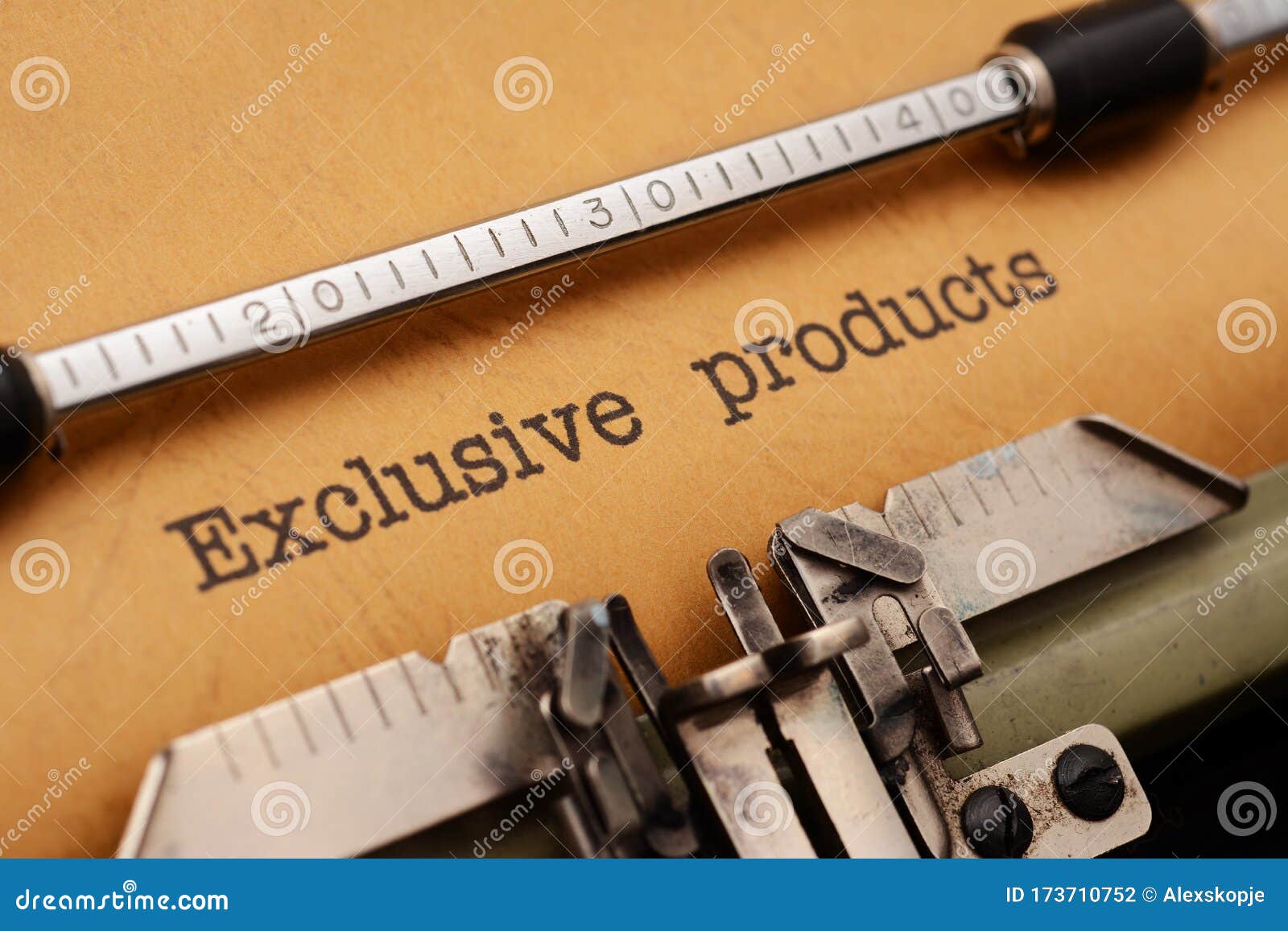 Exclusive products stock photo. Image of close, products - 173710752