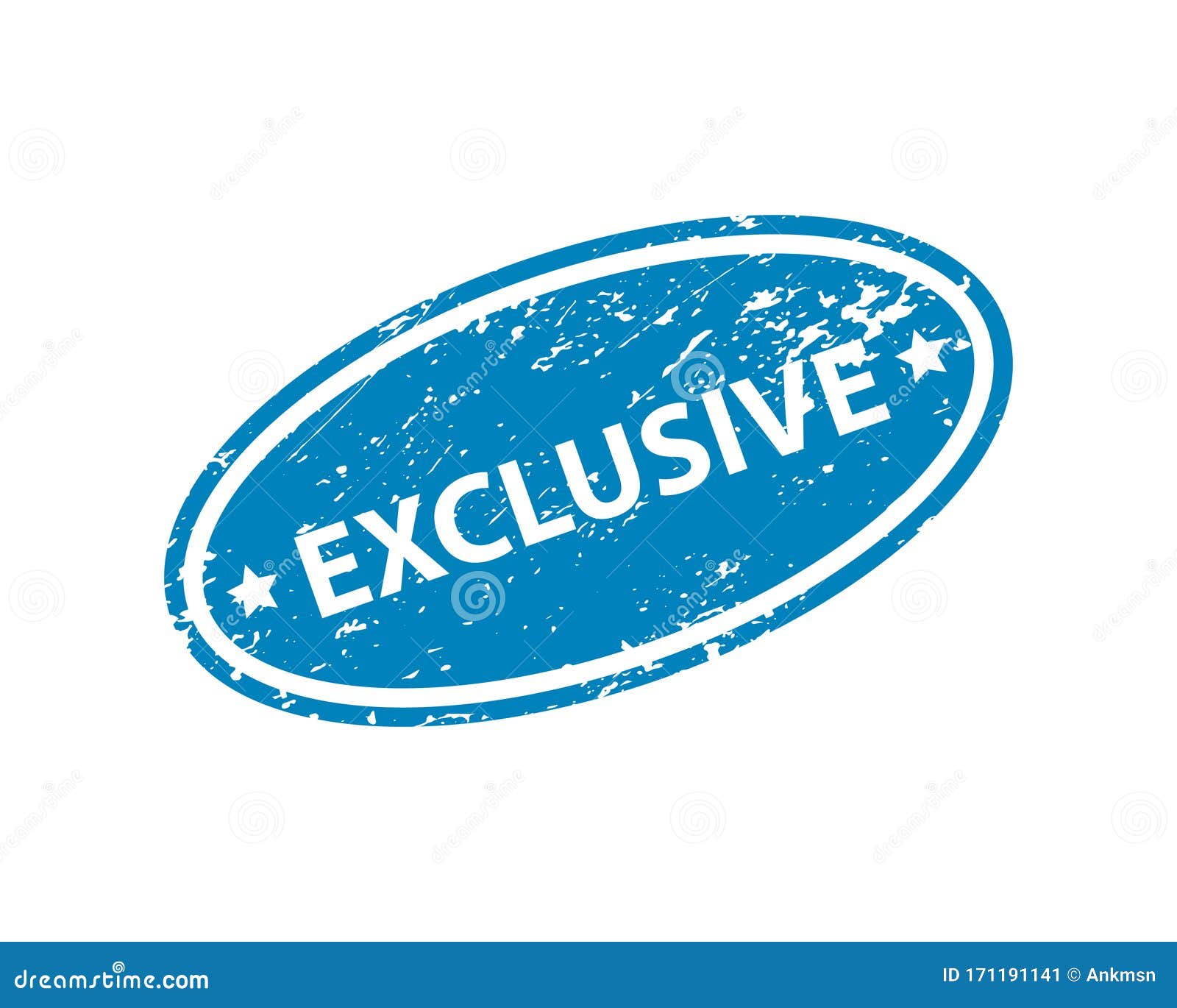 Exclusive Sign Sticker. Stamp Vector Texture Stock Vector ...