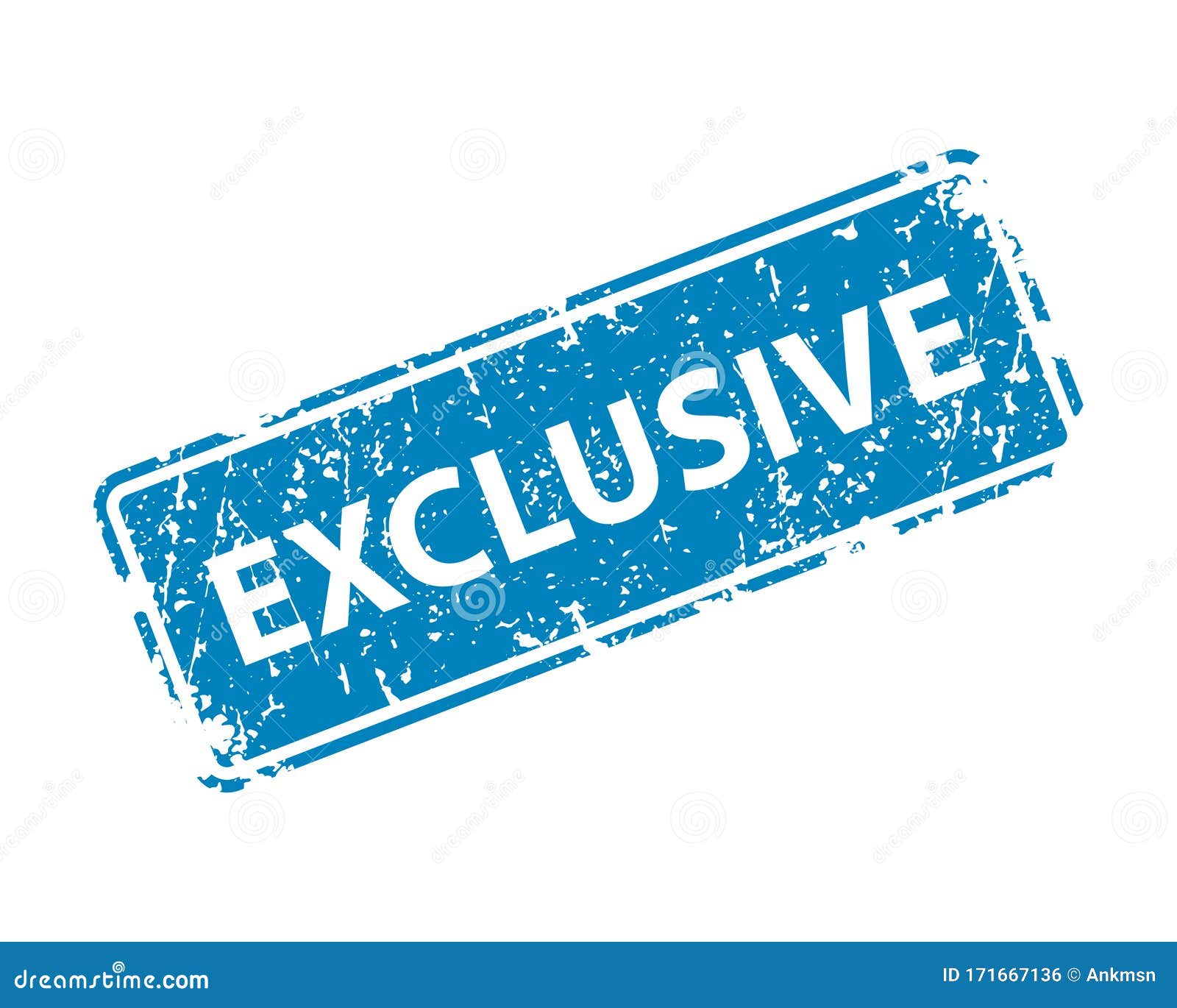 Exclusive Sign Sticker. Stamp Vector Texture Stock Vector ...