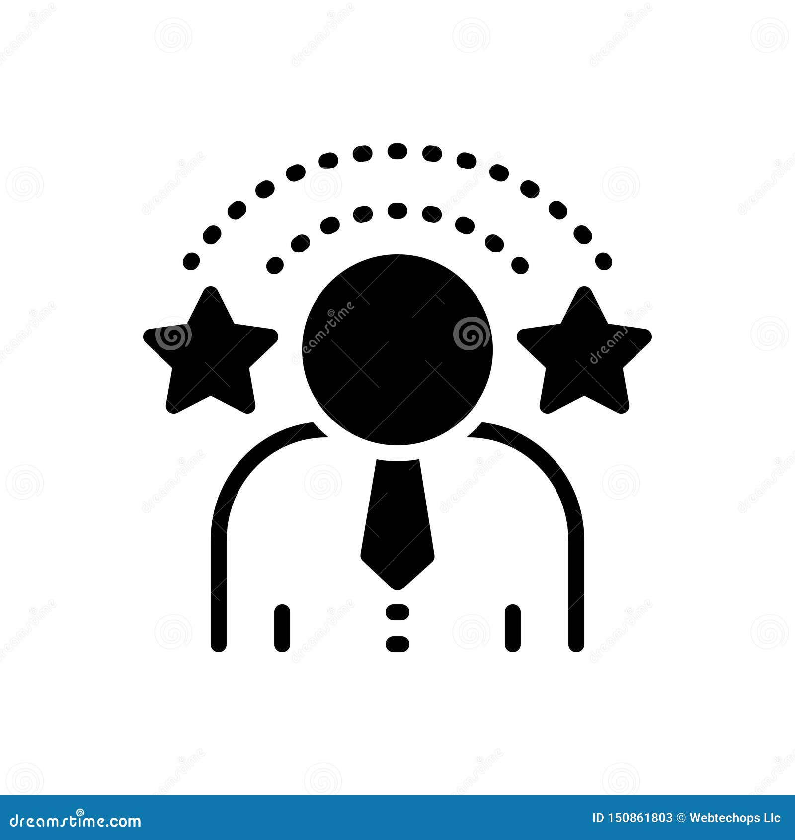Black Solid Icon for Exclusivity, People and Special Stock Vector ...