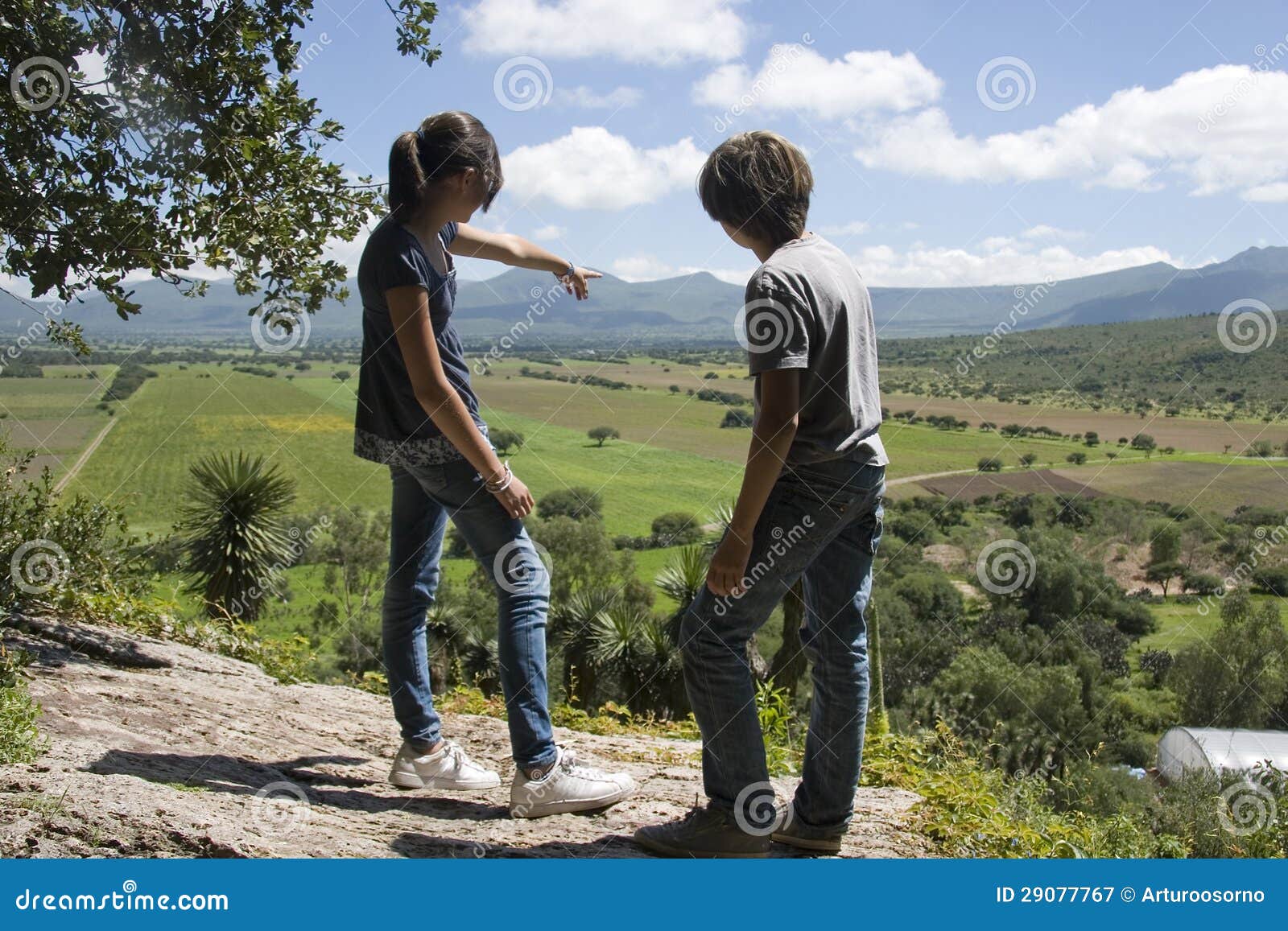 Excursion stock image. Image of blue, excursion, field - 29077767
