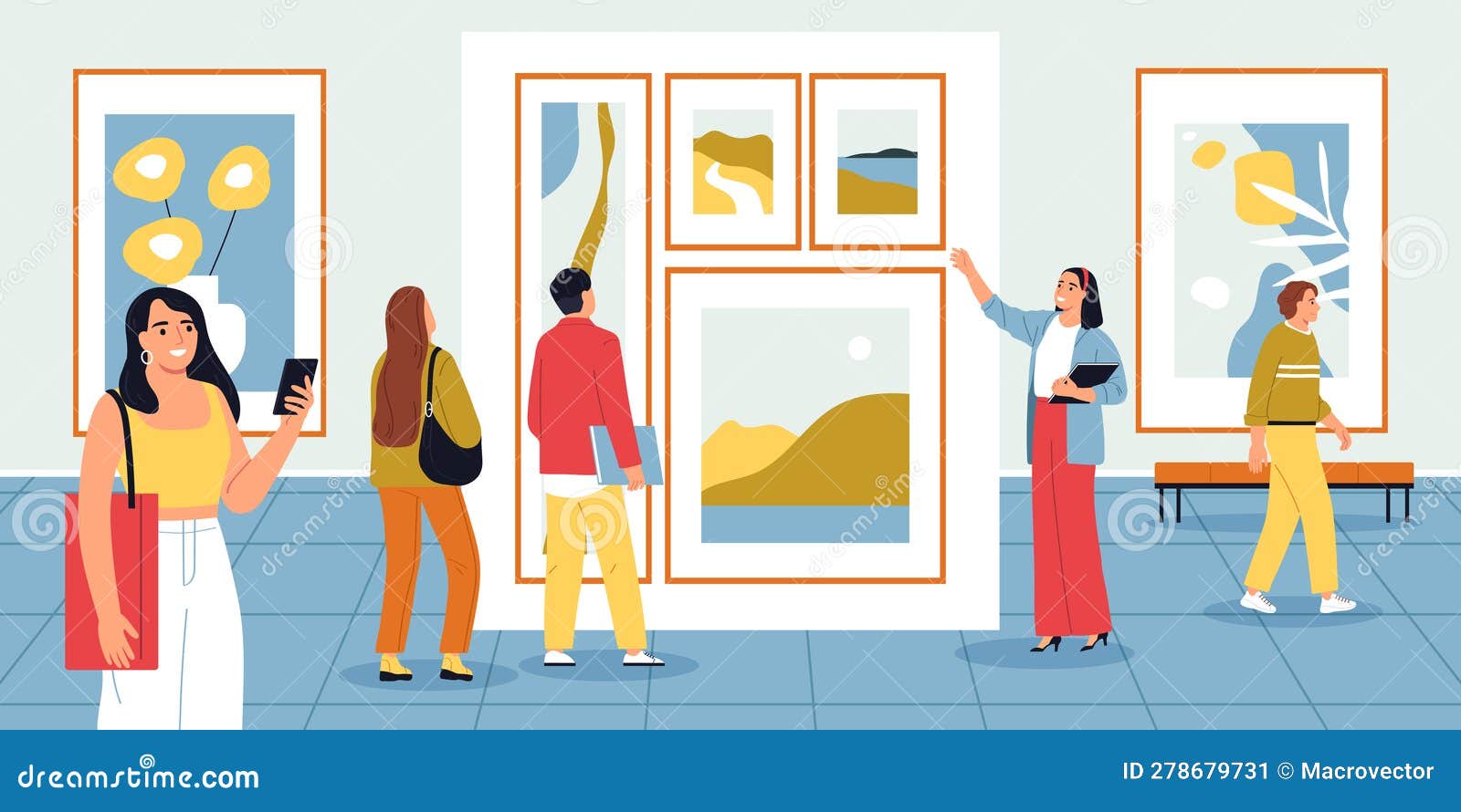 Excursion Background Illustration Stock Vector - Illustration of ...