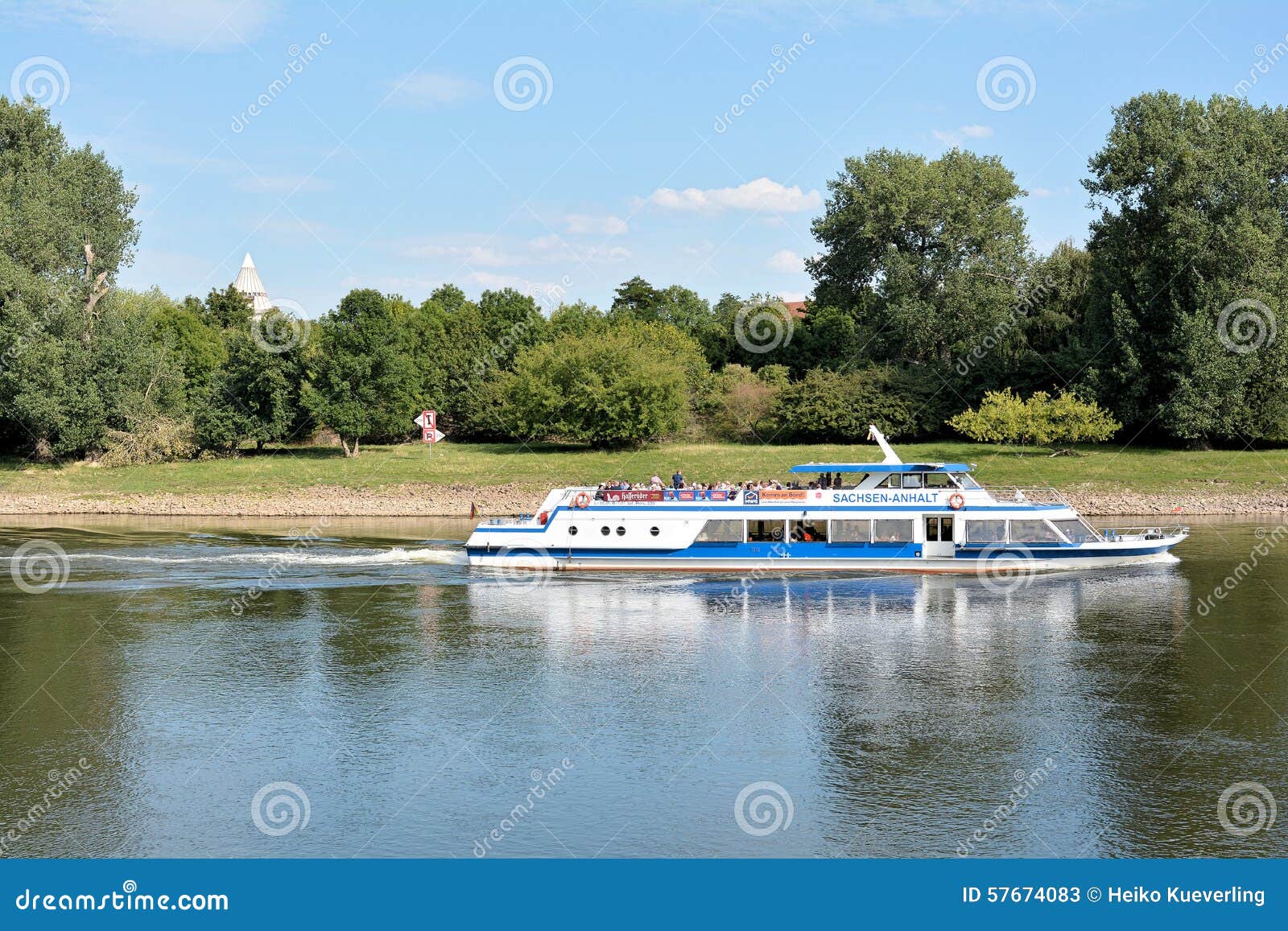 Excursion boat editorial stock photo. Image of transportation - 57674083