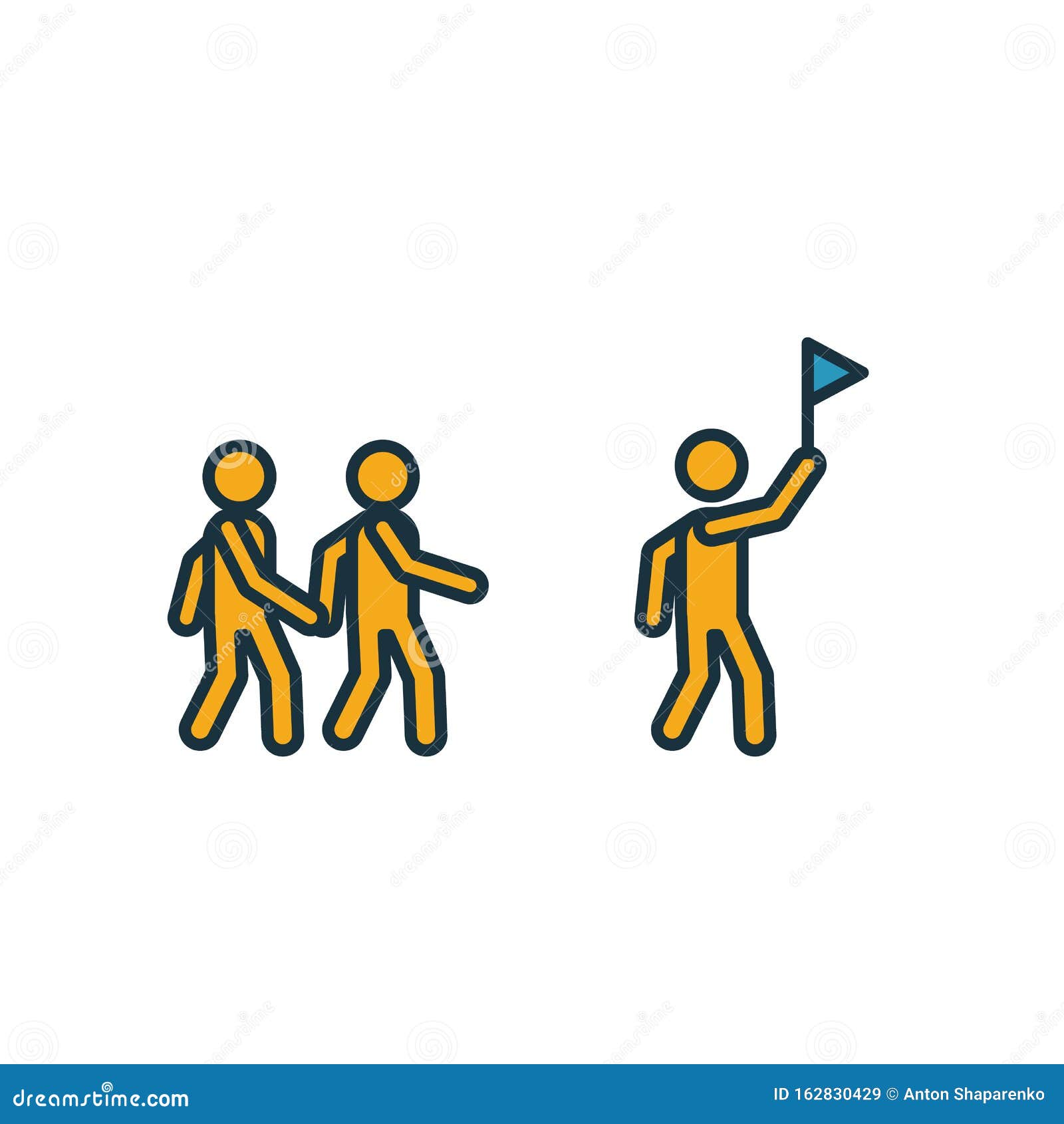 Excursion Icon. Simple Element from Tourism Icons Collection Stock ...