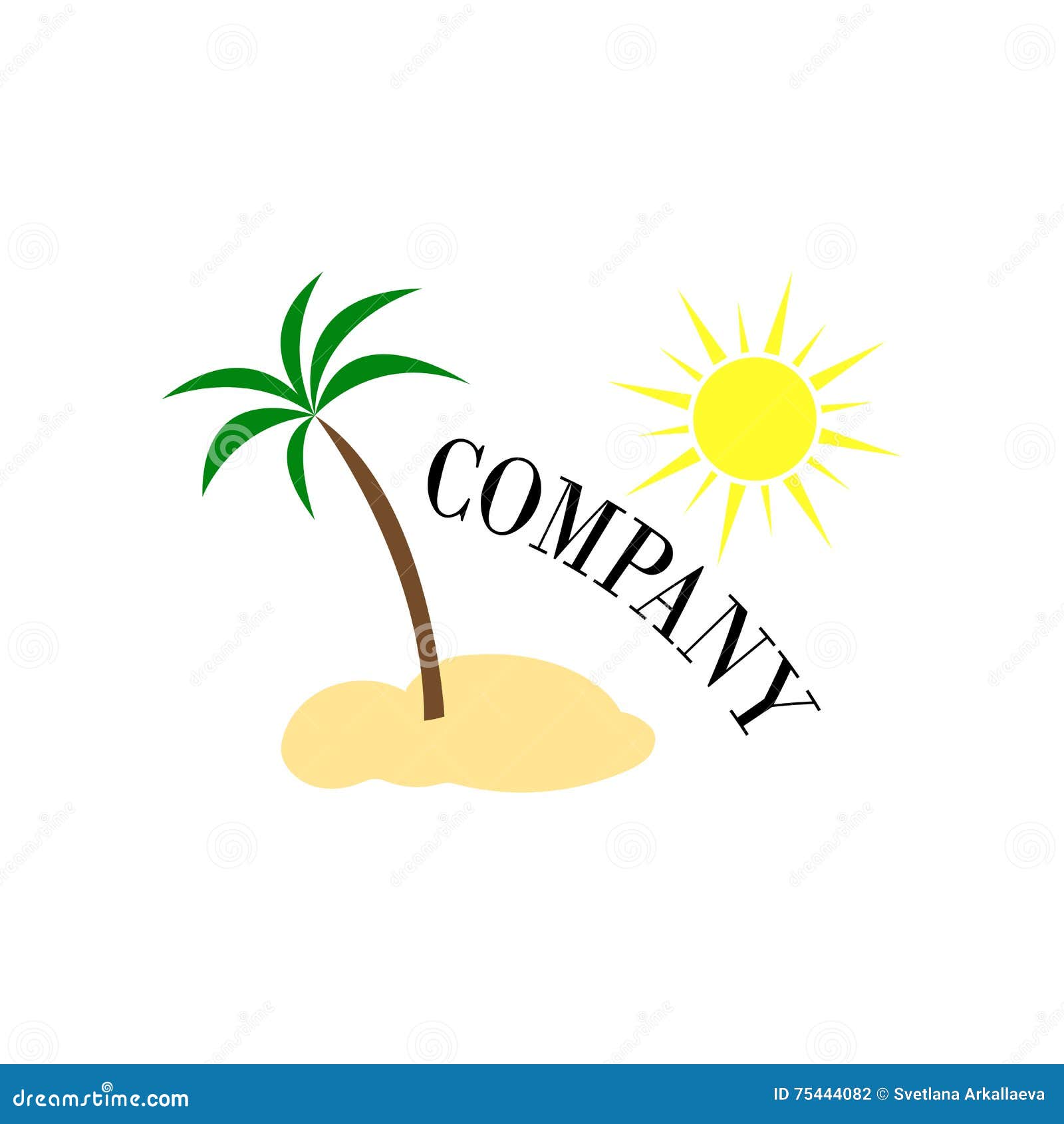 Excursion, Summer, Sea, Excursions Logo in EPS 10 Stock Illustration ...