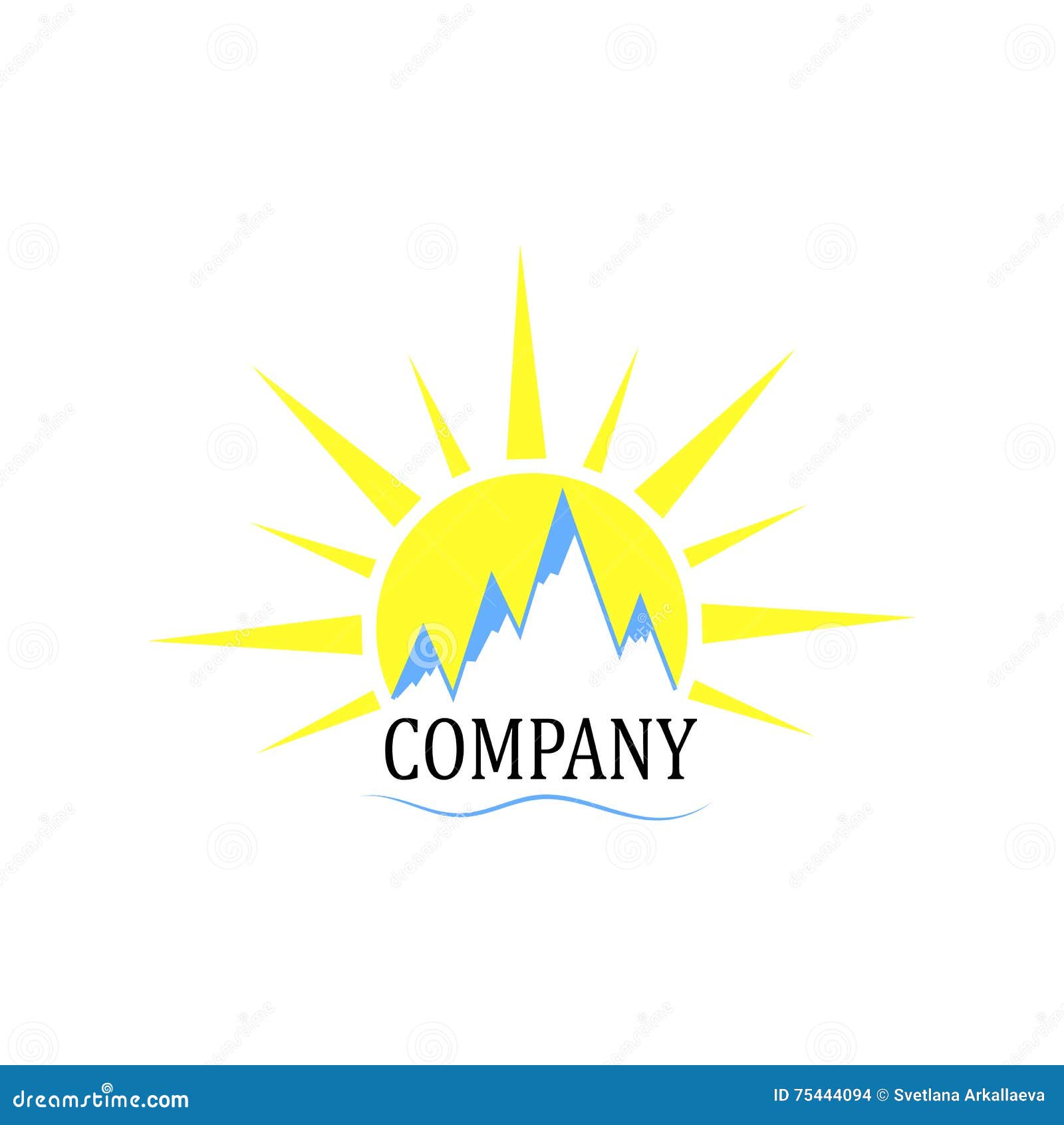 Excursion, Summer, Sea, Excursions Logo in EPS 10 Stock Illustration ...