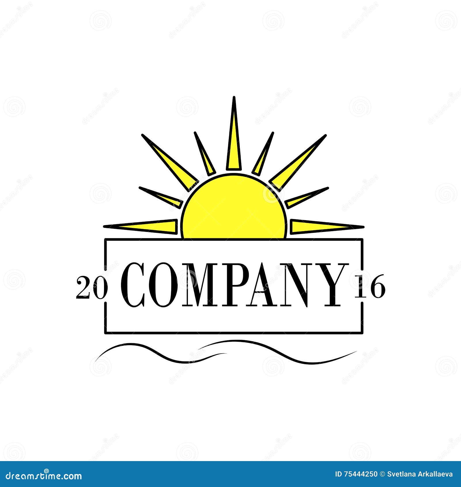 Excursion, Summer, Sea, Excursions Logo in EPS 10 Stock Illustration ...