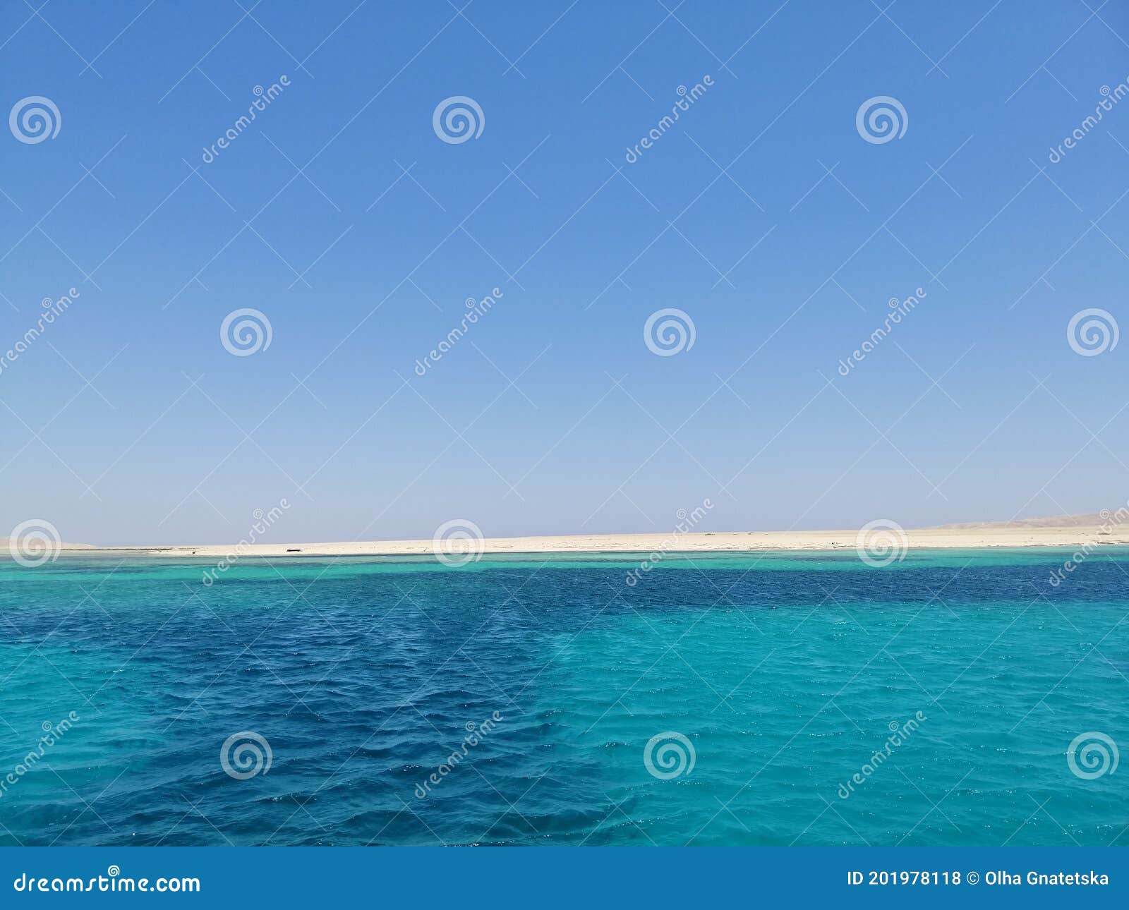 Excursion To a Paradise Island in Egypt Stock Photo - Image of horizon ...