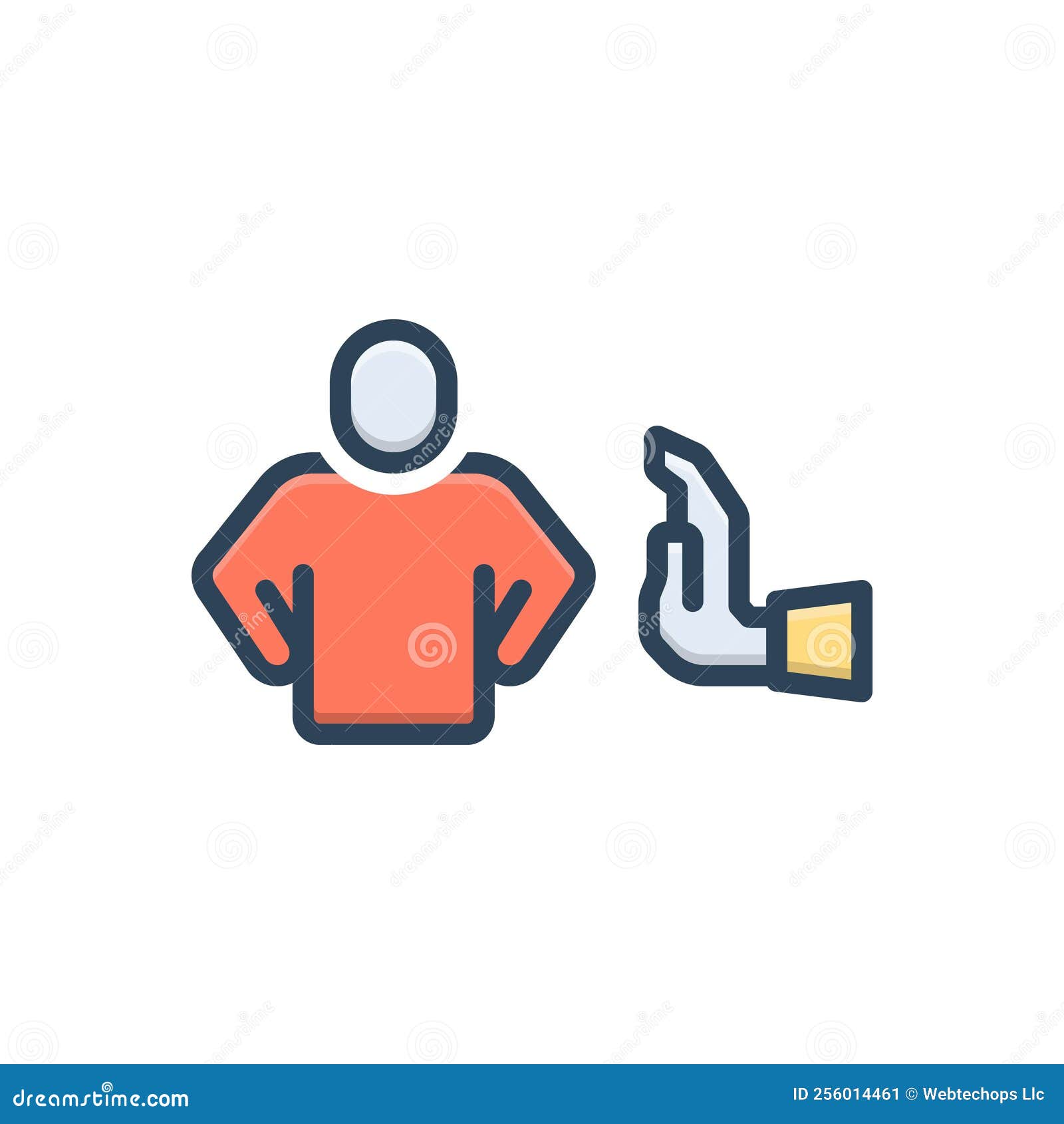 Color Illustration Icon for Excuse, Apology and Person Stock Vector ...