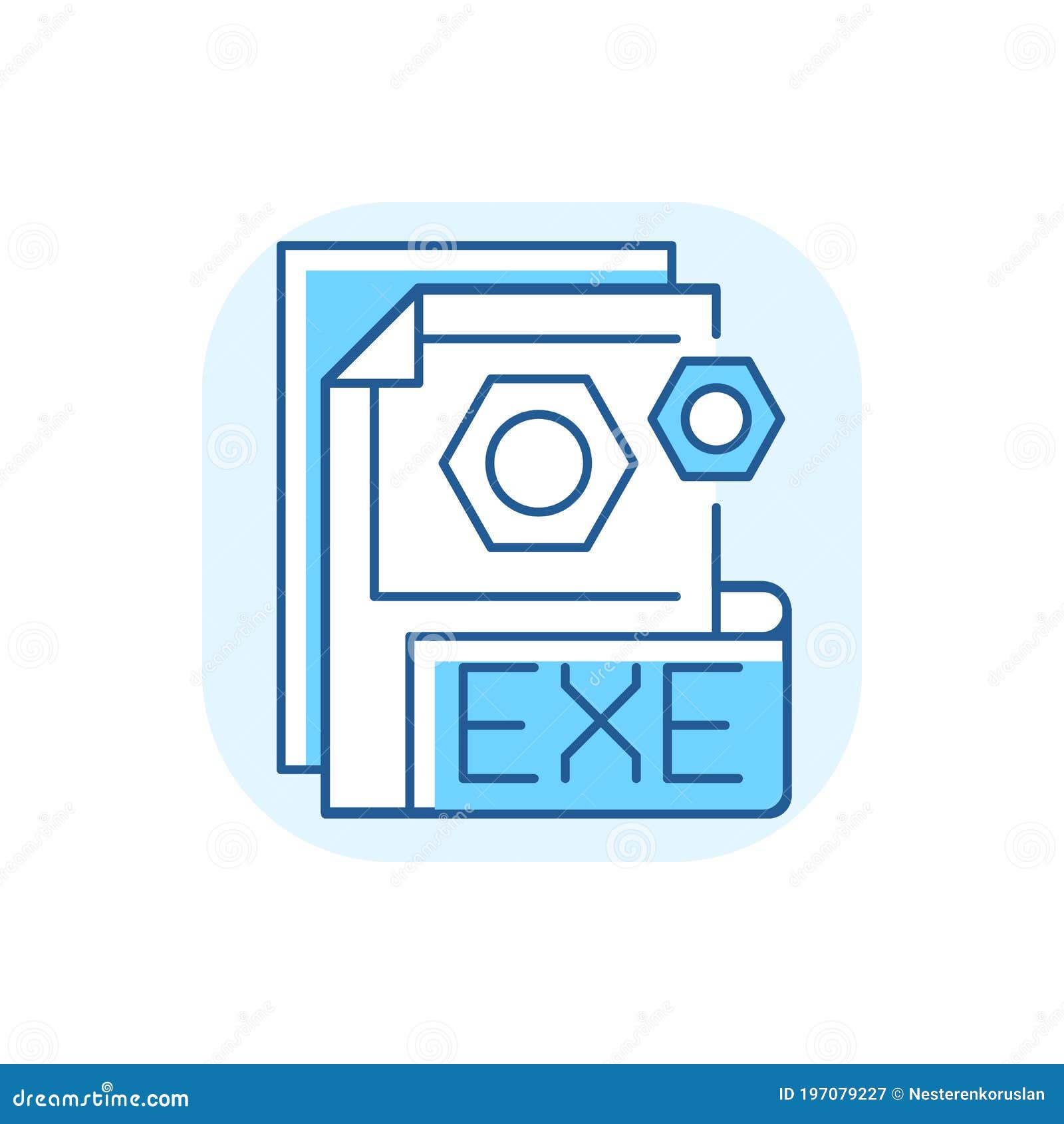 BW Icon - Executable File Format Vector Illustration | CartoonDealer ... BW Icon - Executable File Format Vector Illustration | CartoonDealer ...